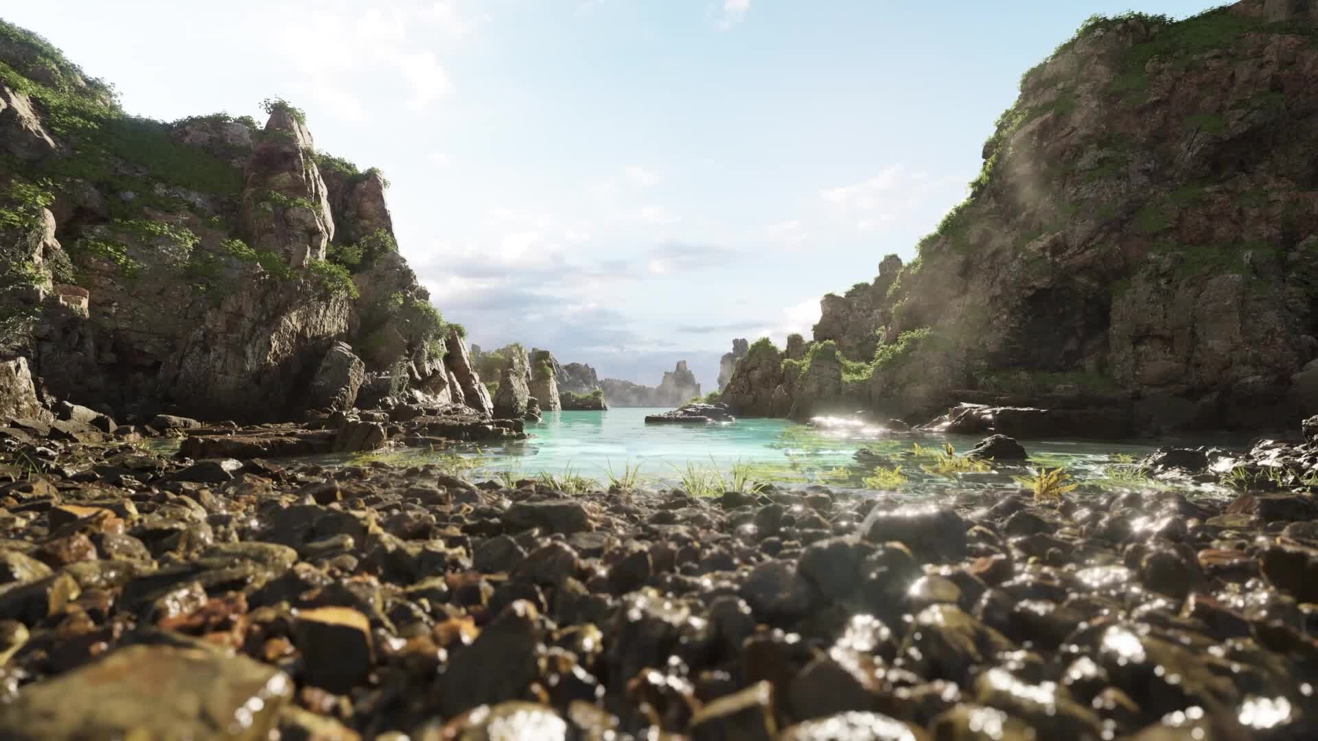 ArtStation - An Unknown Bay