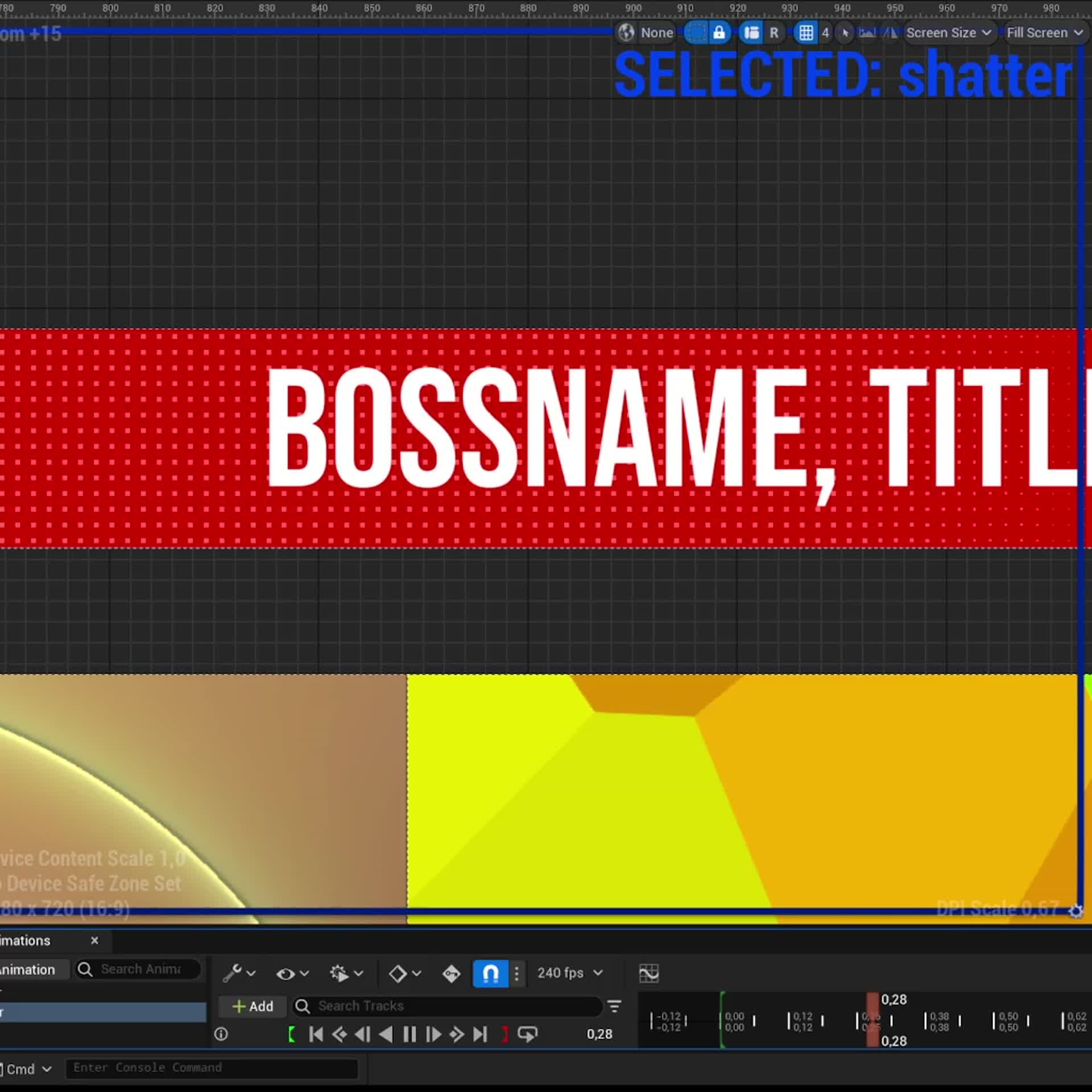 ArtStation - Unreal Engine 5 UI implementation practice. part 5 - Bump mapping, shatter, matcaps ...