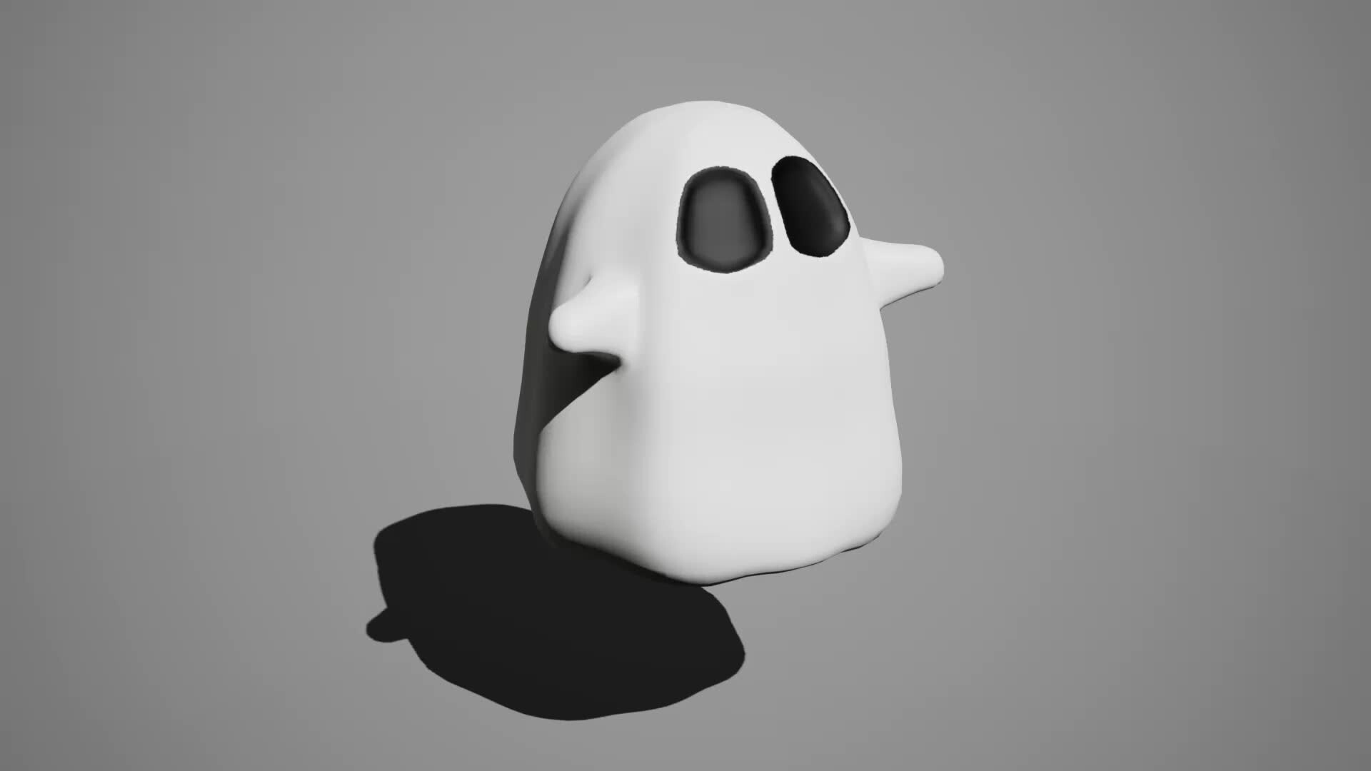ArtStation - Ghost Character Model