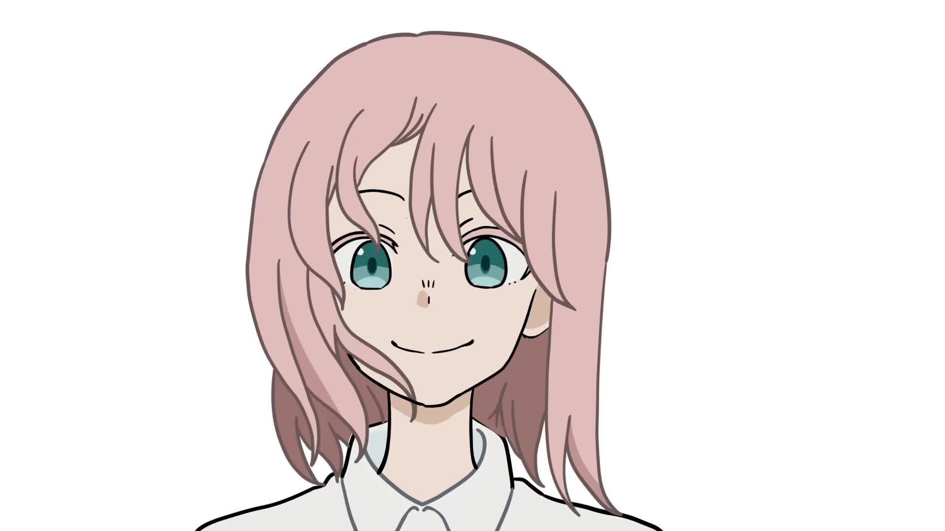 ArtStation - Blowing Hair (Coloured)