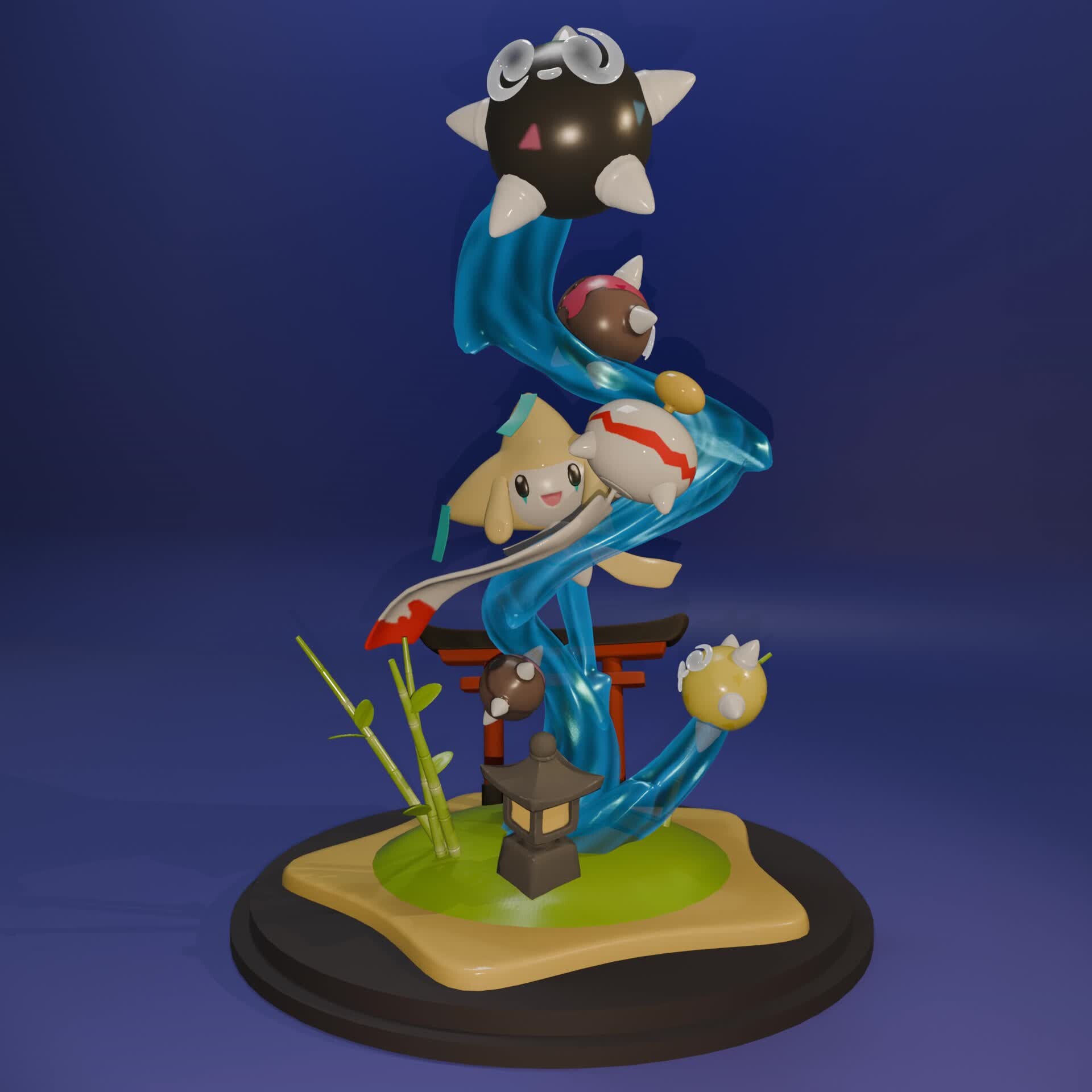 ArtStation - Jirachi and Friends