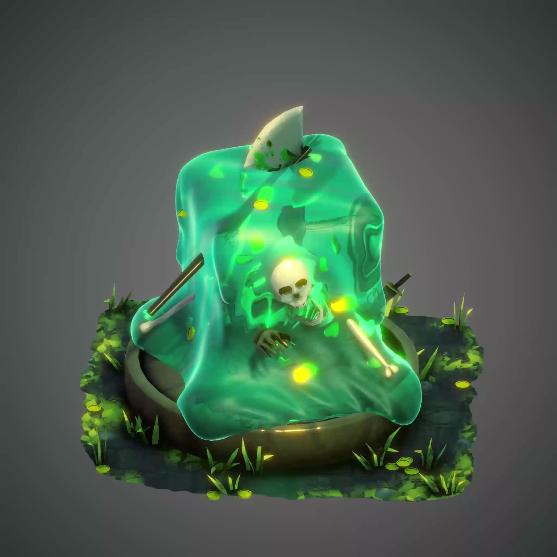 ArtStation - Deadly Cube Shader