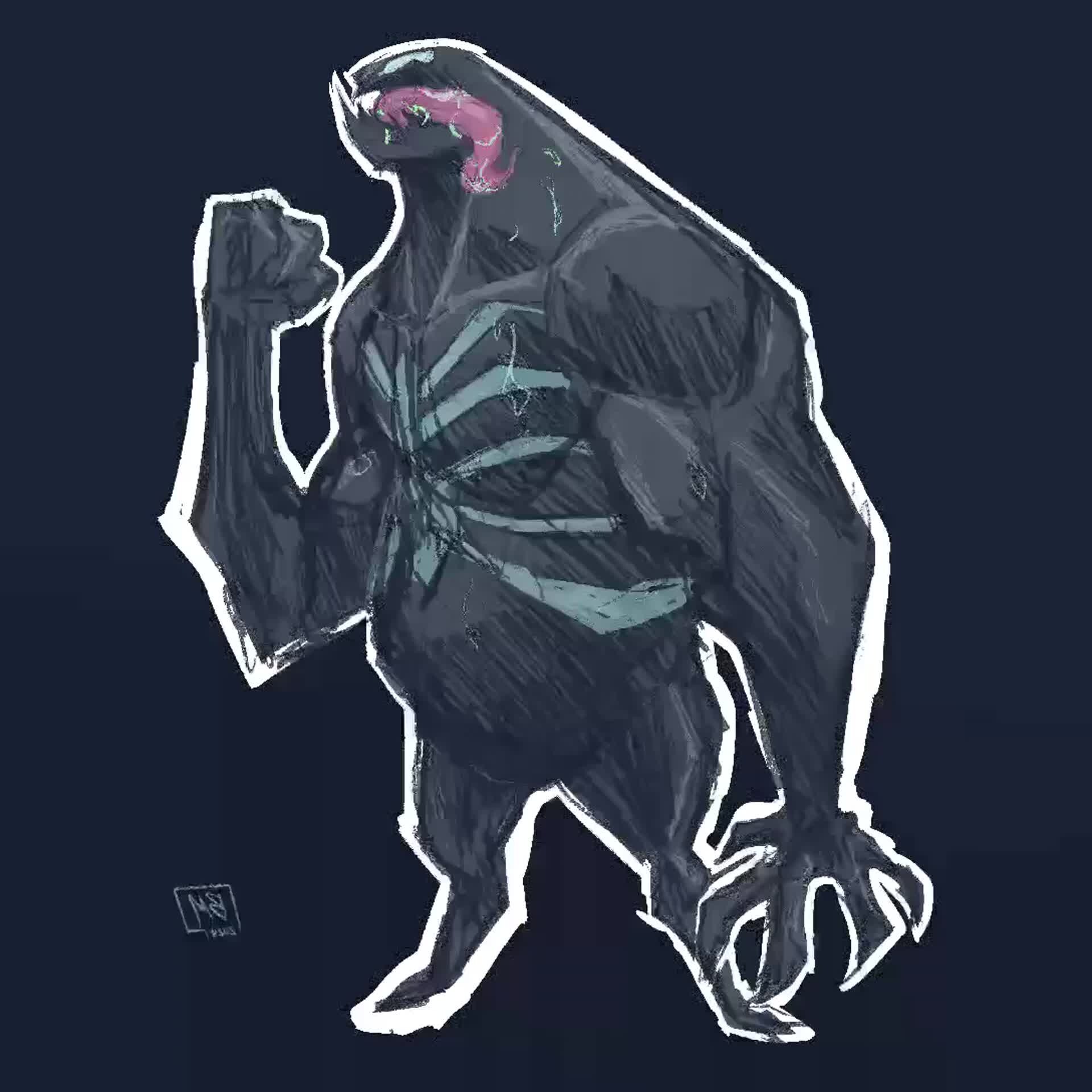 ArtStation - Venom Character Design