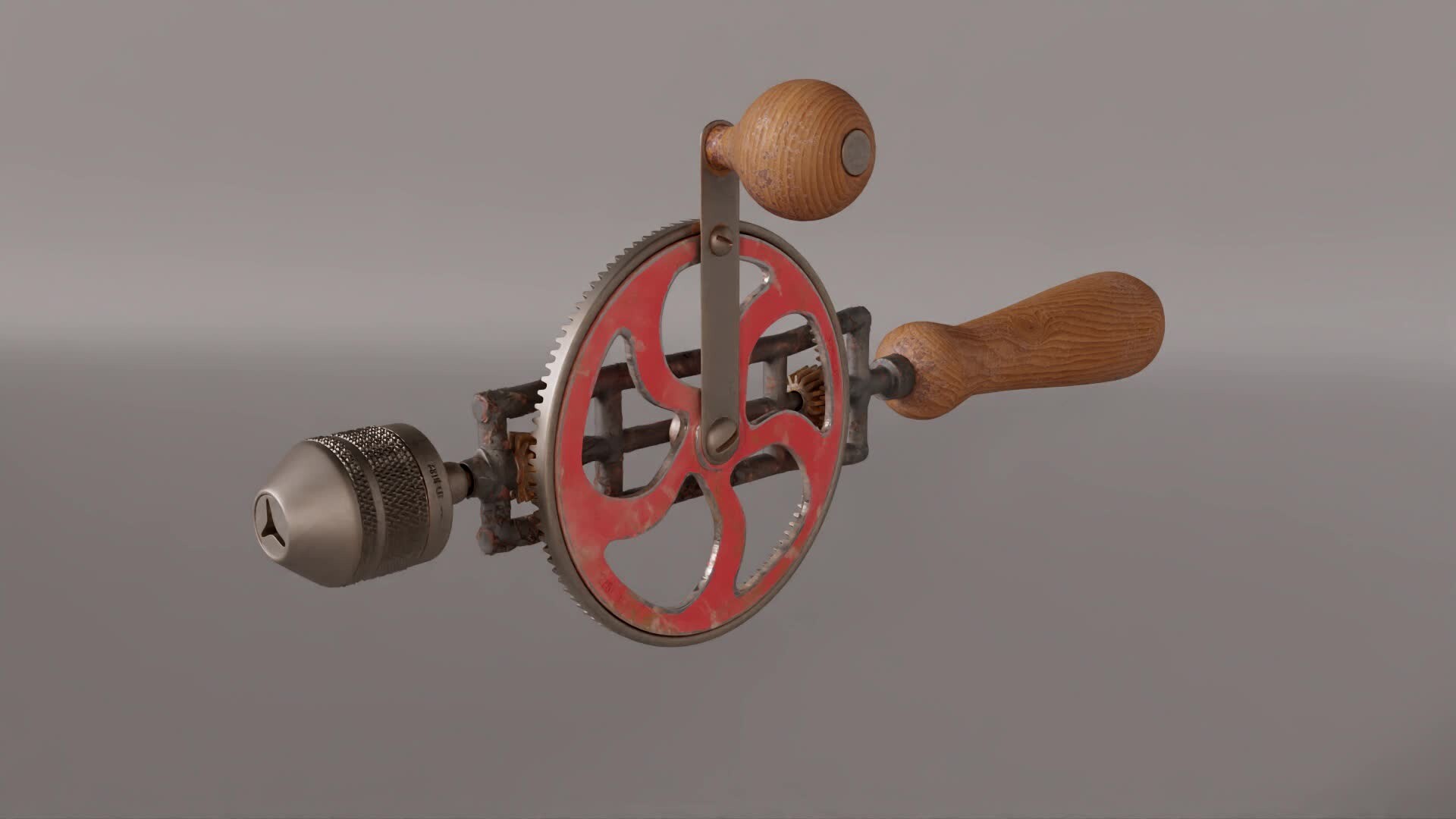 ArtStation - Hand Drill Model