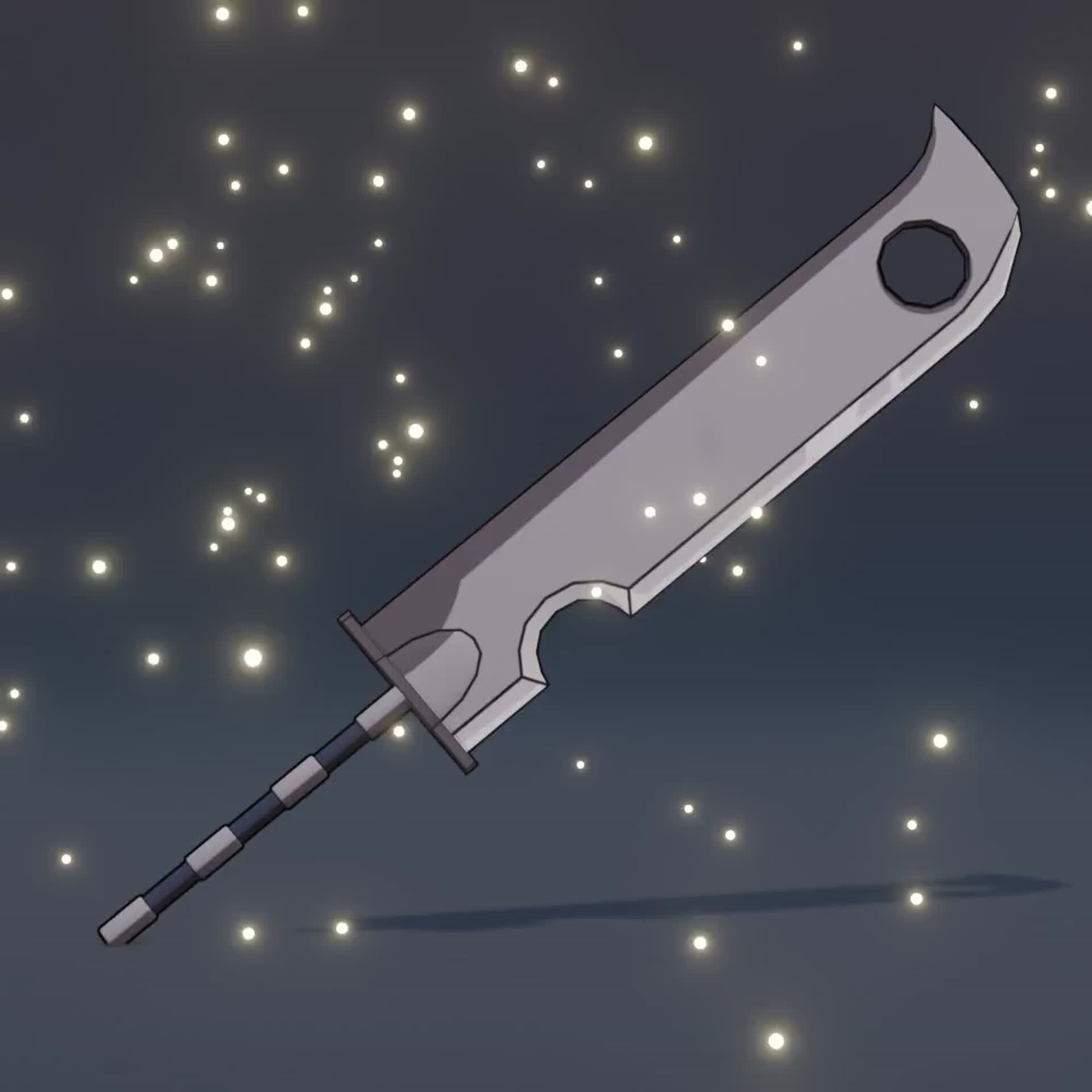 ArtStation - Naruto Weapons - Toon Shaded