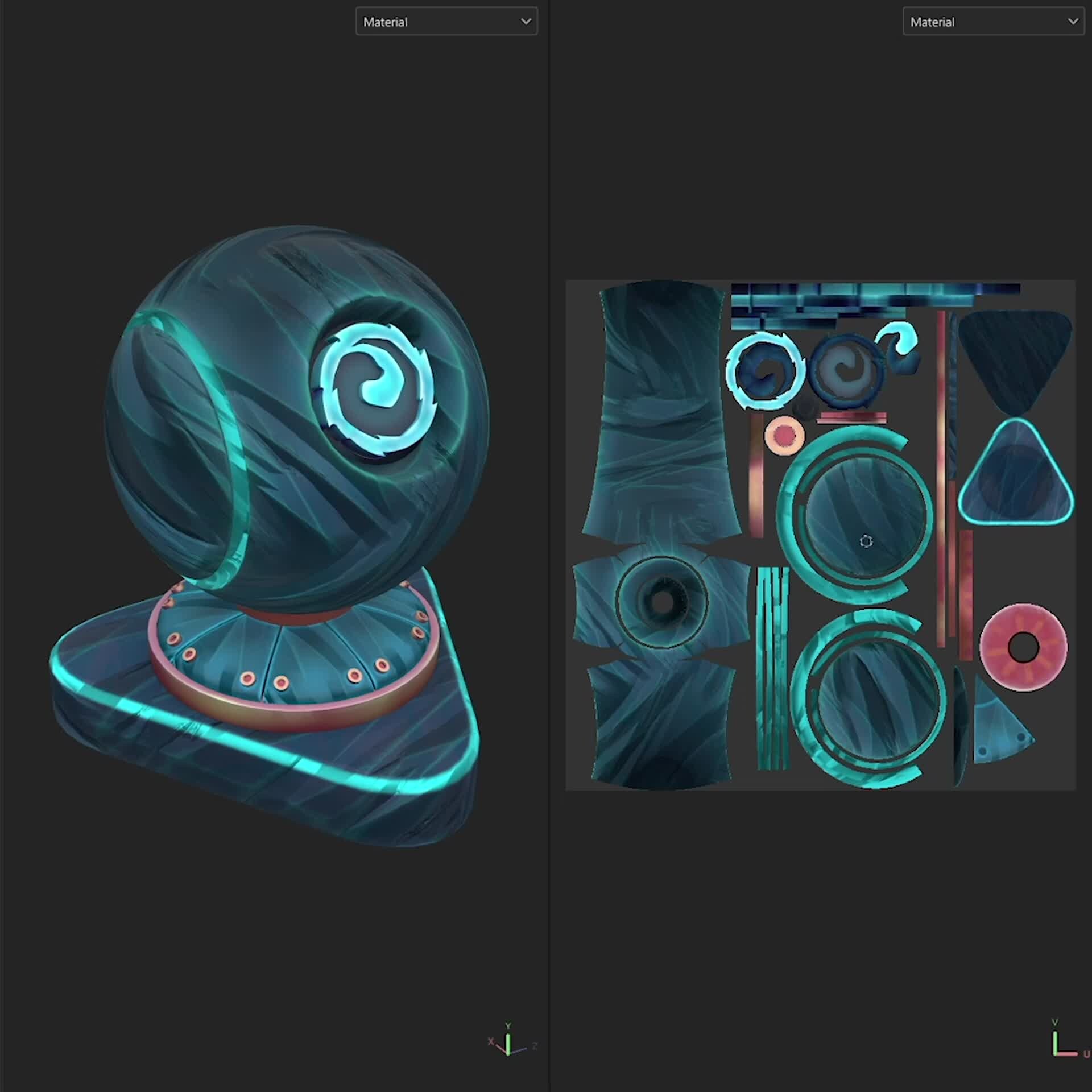 ArtStation - Razul Sphere Texturing