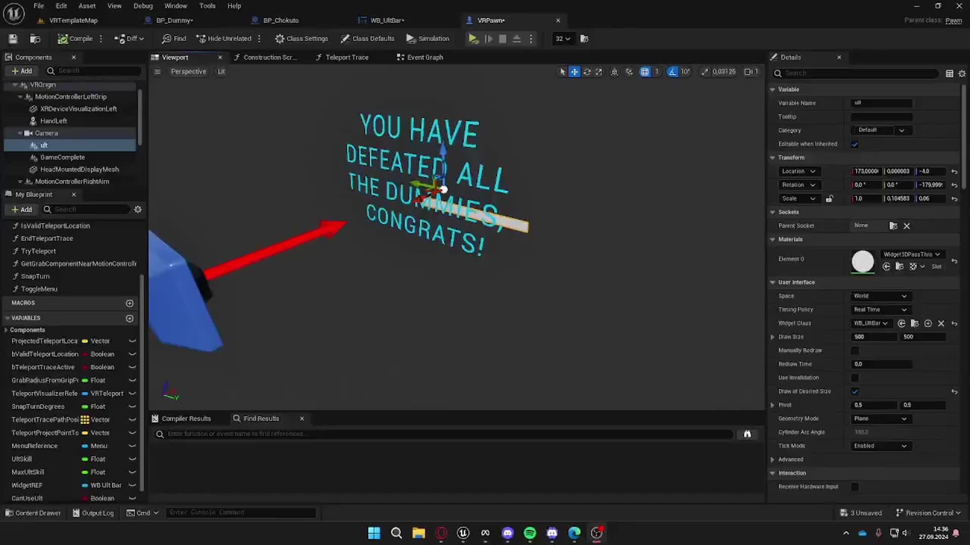 ArtStation - First time creating a VR project in UE5