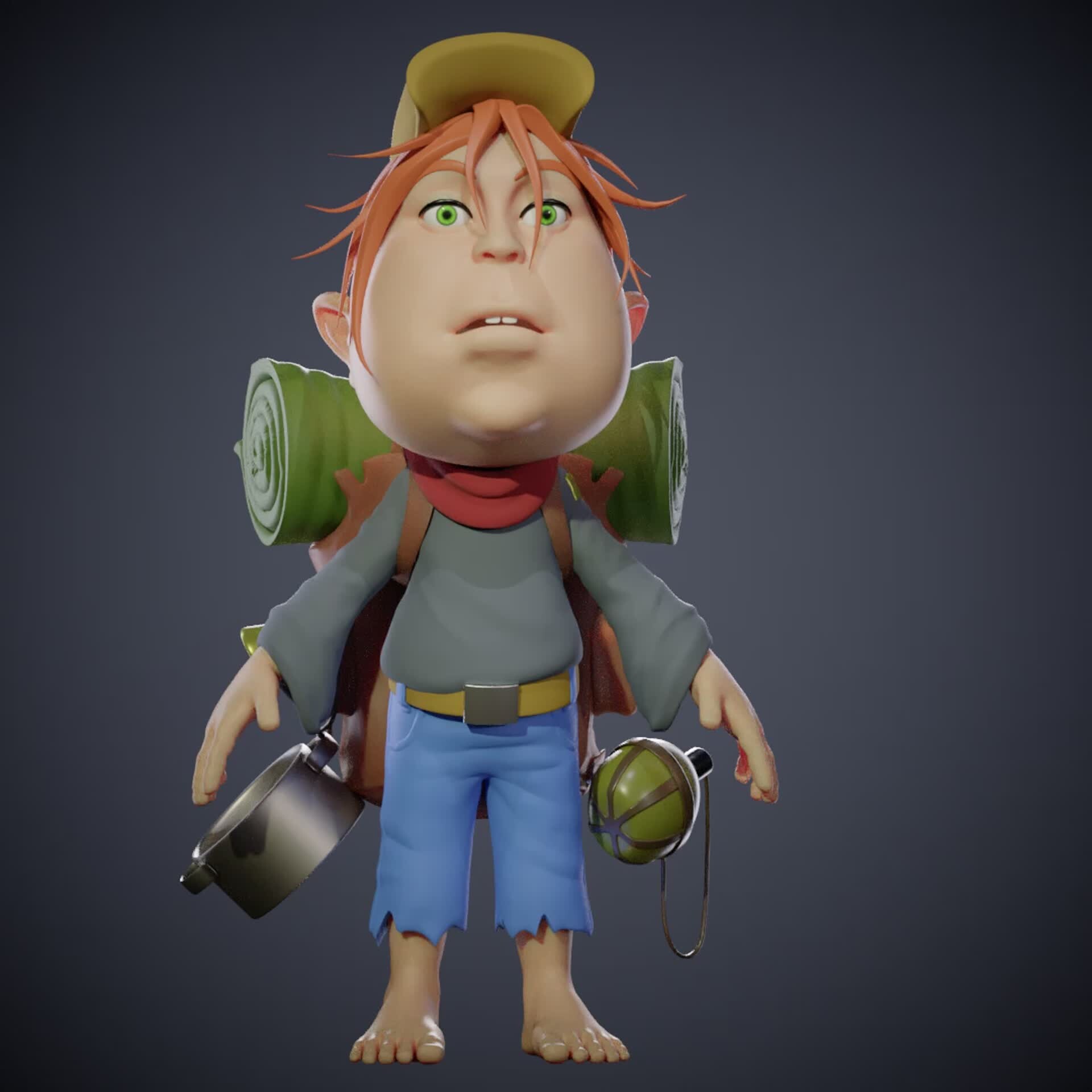 ArtStation - Benjamin´s Journey Character