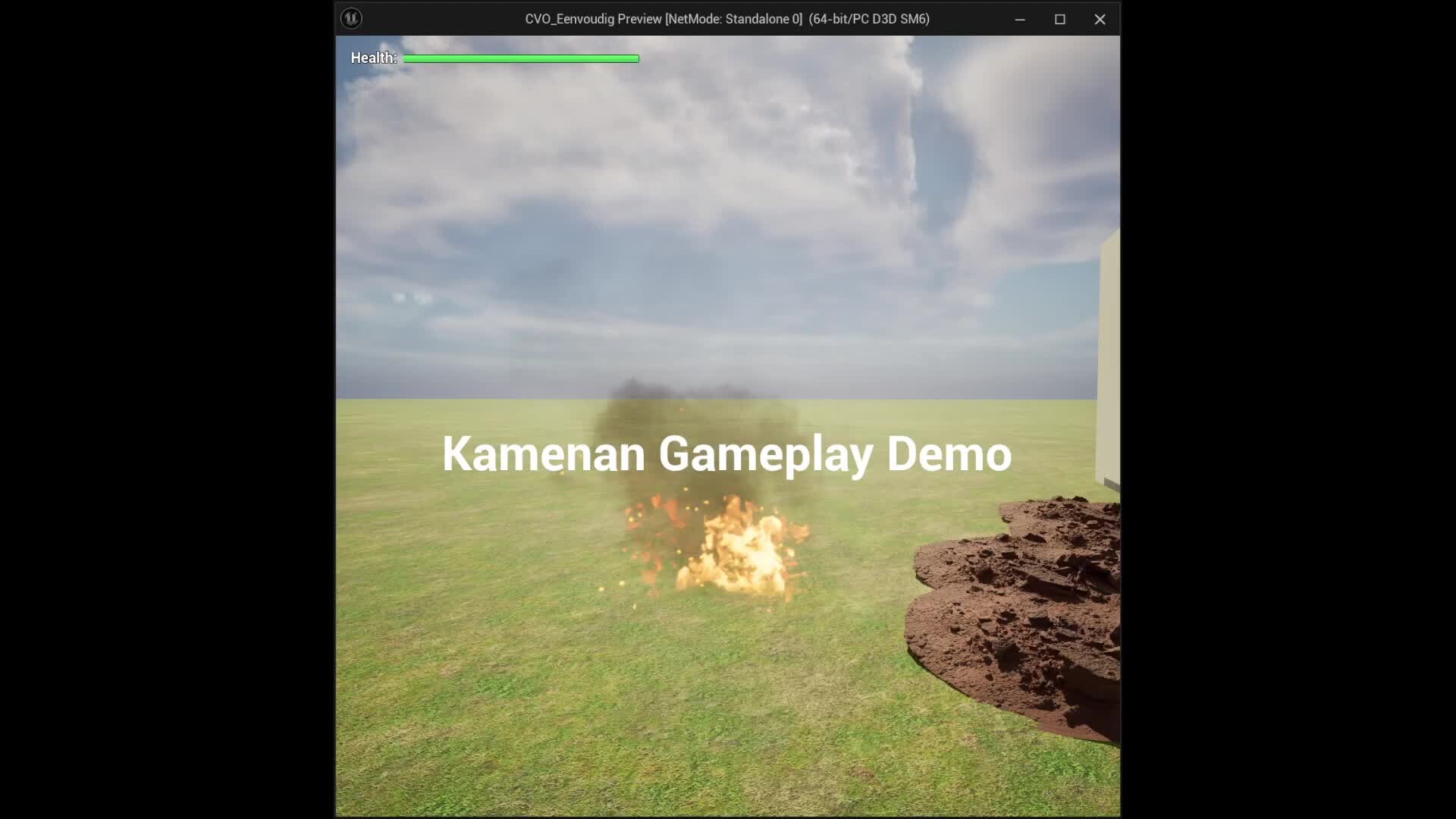 ArtStation - Fire damage in Unreal Engine 5