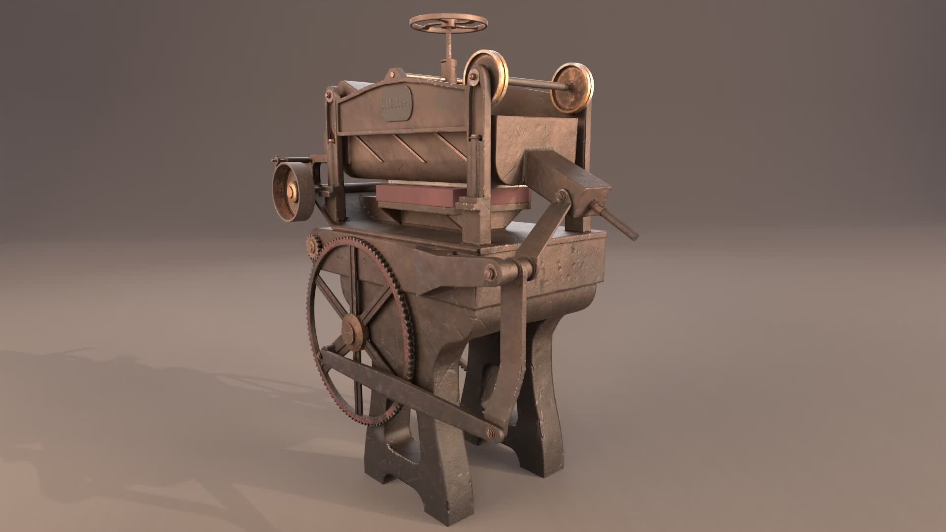 ArtStation - Printing press