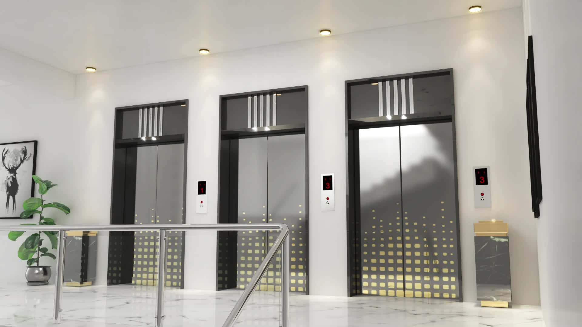 ArtStation - 3D Elevators Animation