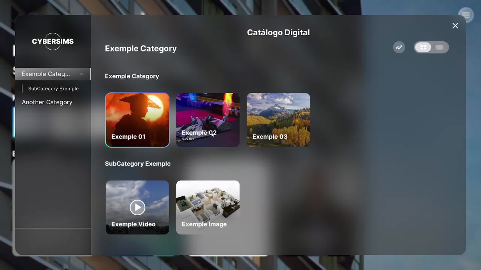 ArtStation - UI Development - Media Gallery (Mouse and Touch)