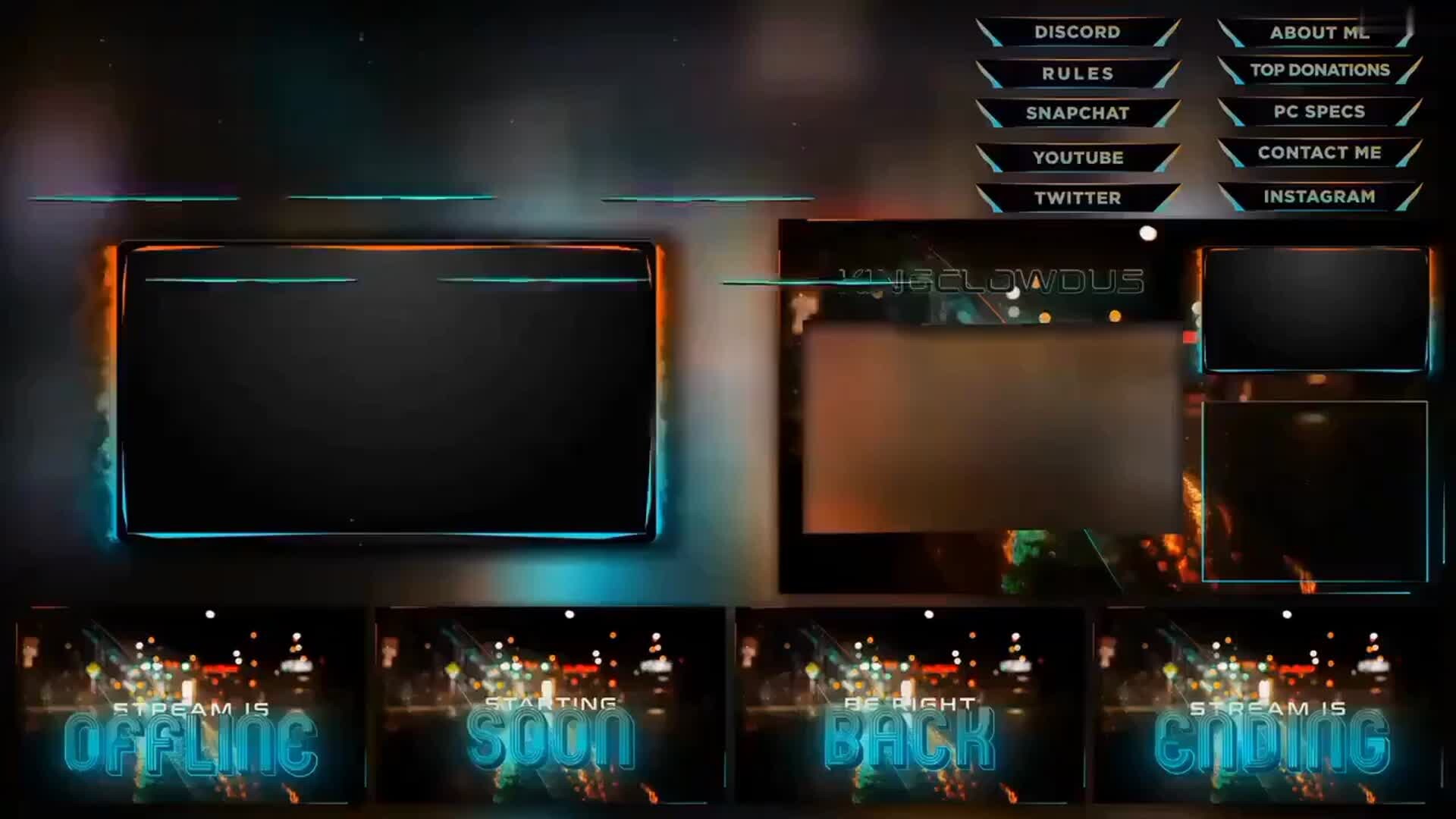 ArtStation - Twitch overlays