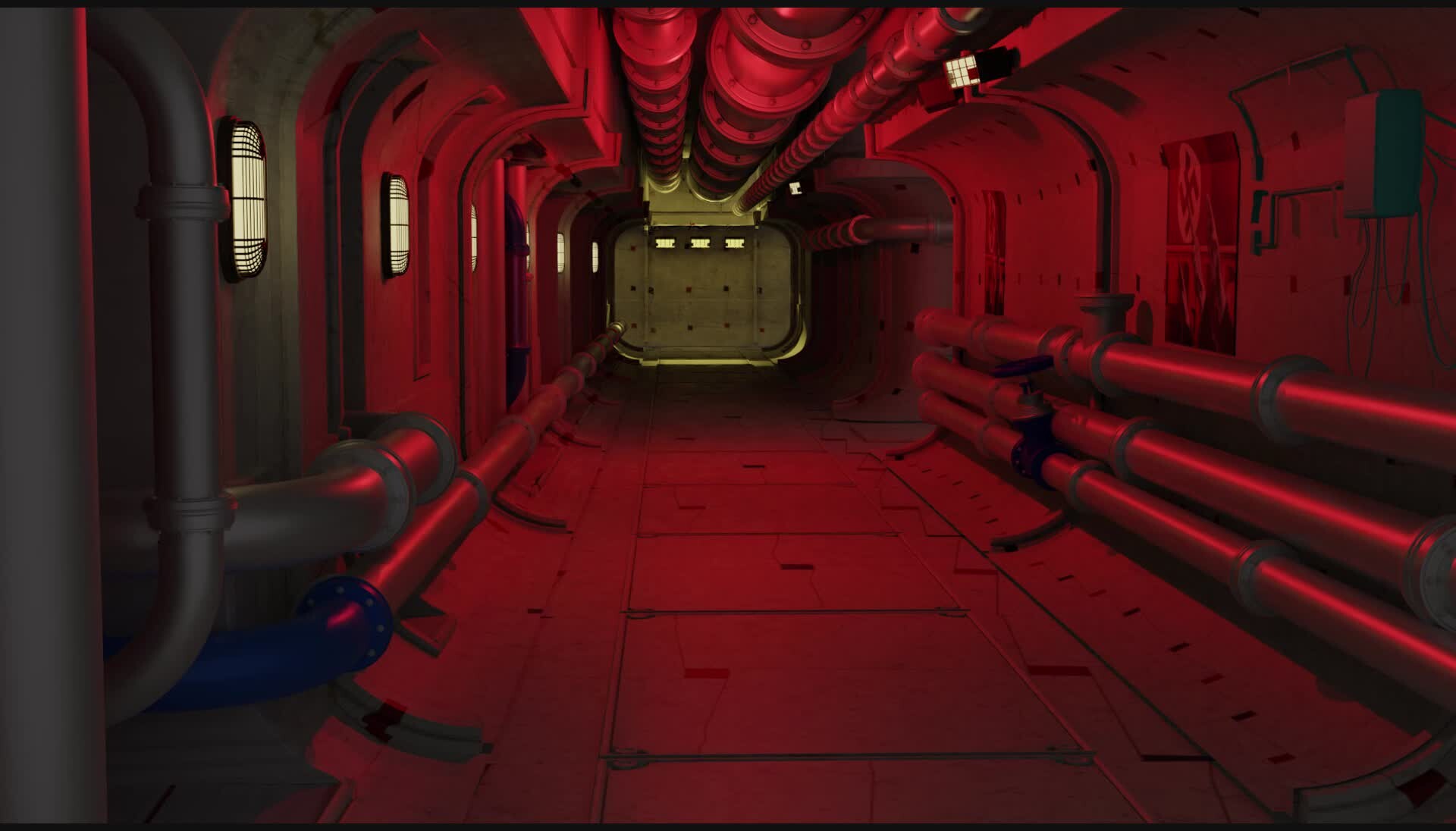 ArtStation - Underground tunnel