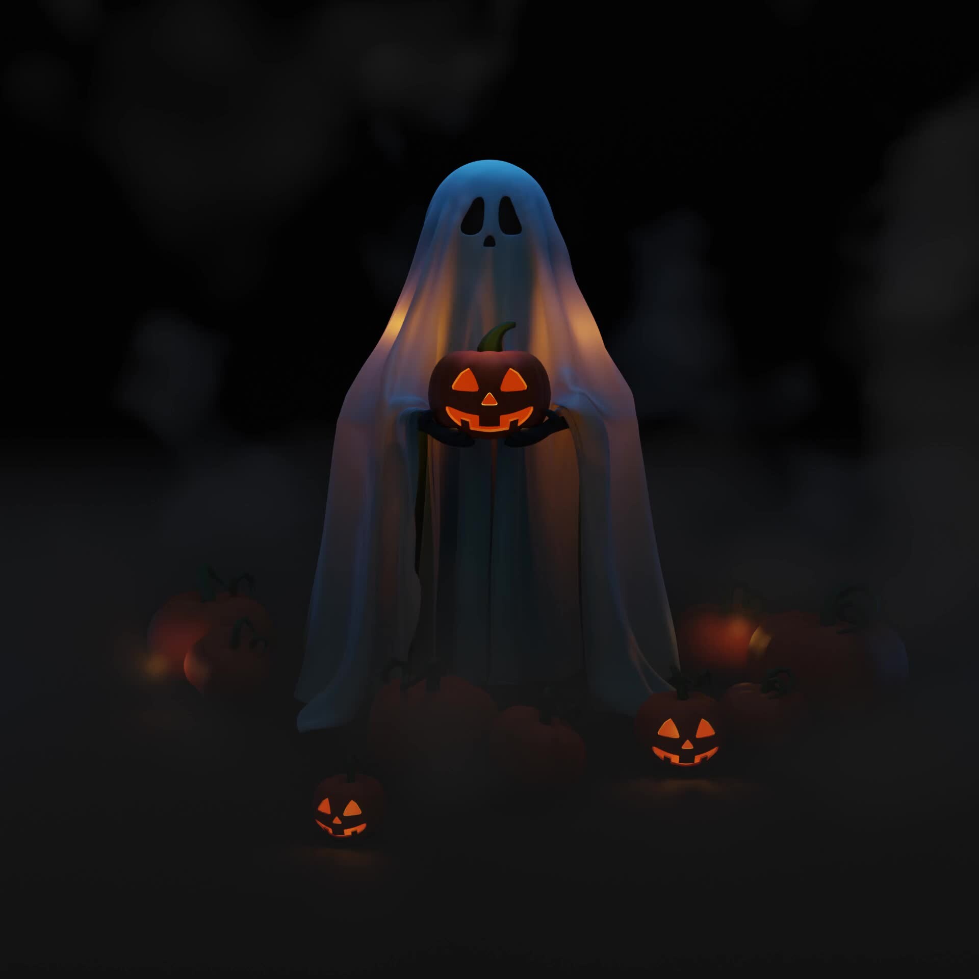 ArtStation - October ghosts