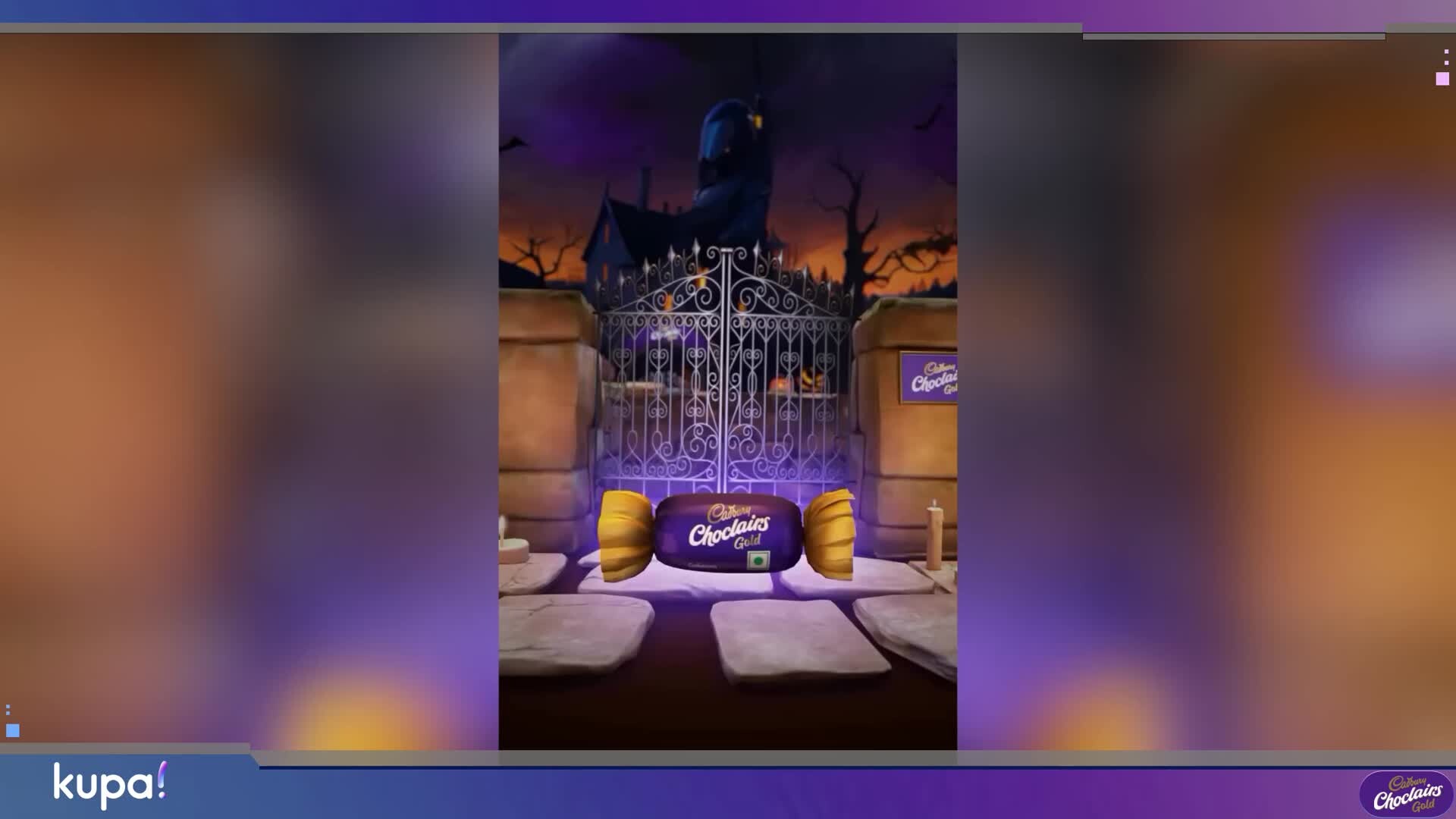 ArtStation - Creating 3D Assets for Cadbury’s Choclair AR Maze Filter 🍬👻