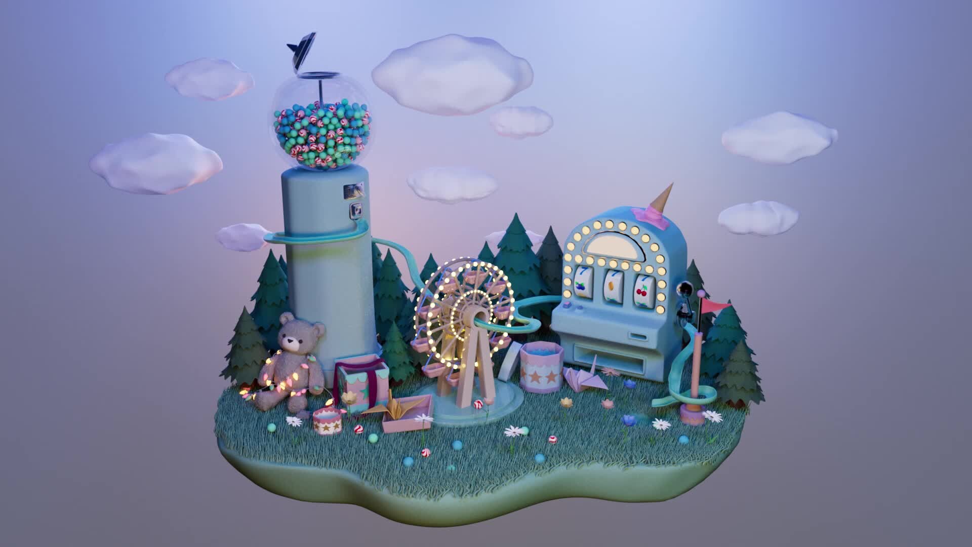 ArtStation - ThemePark3DSet