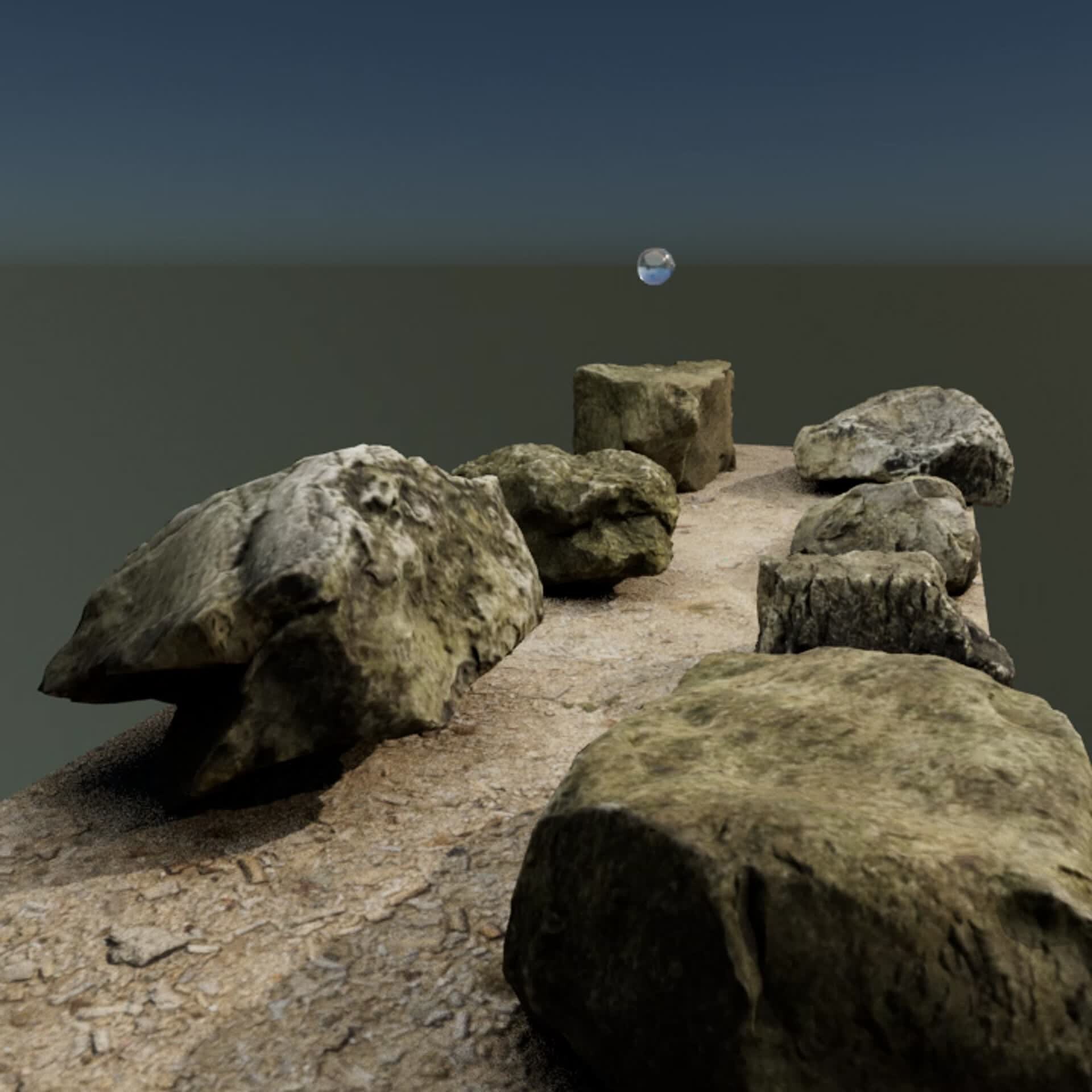 ArtStation - Flowing Waters: A Flip Simulation