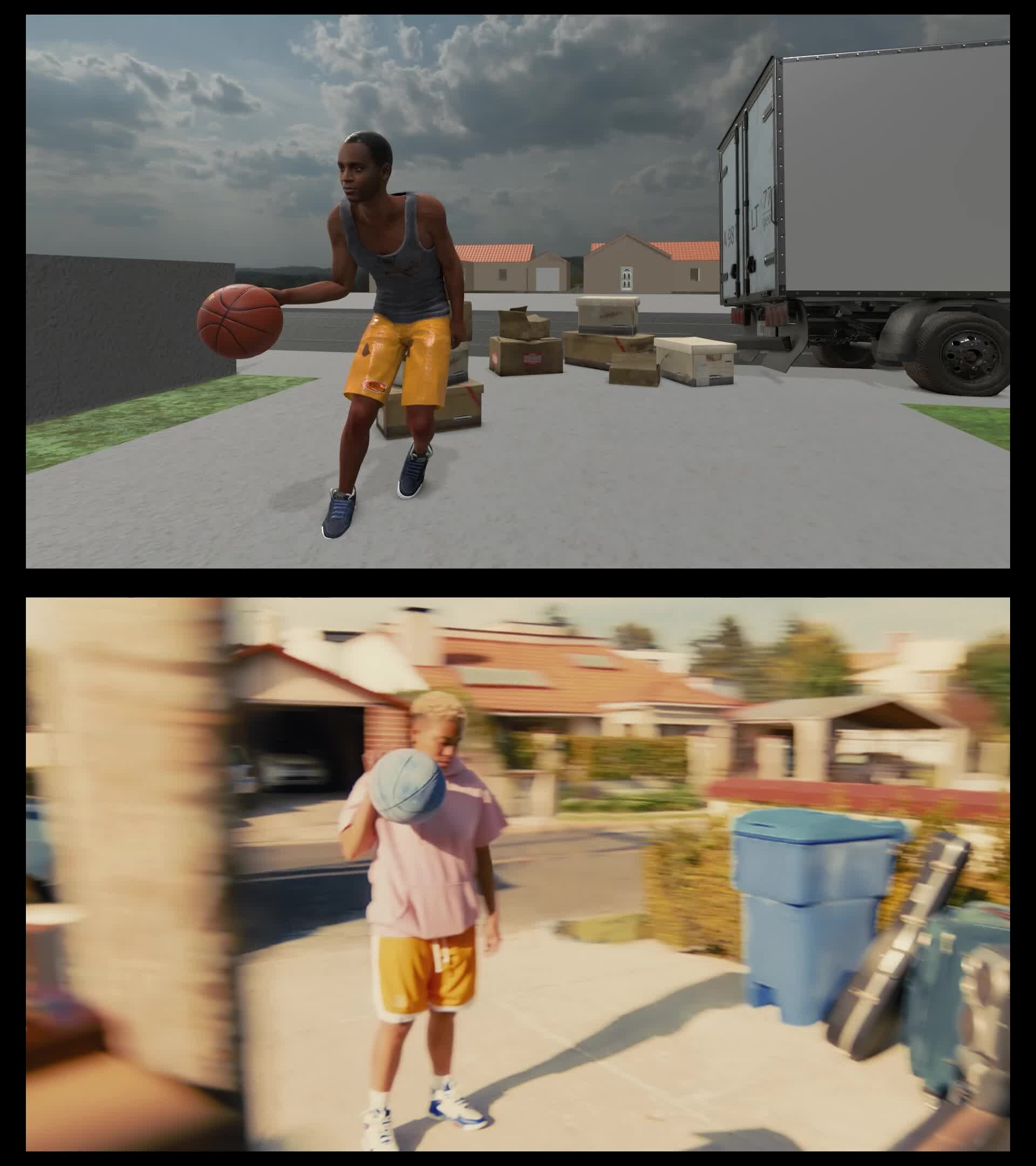 ArtStation - Previs - Facebook Commercial Project