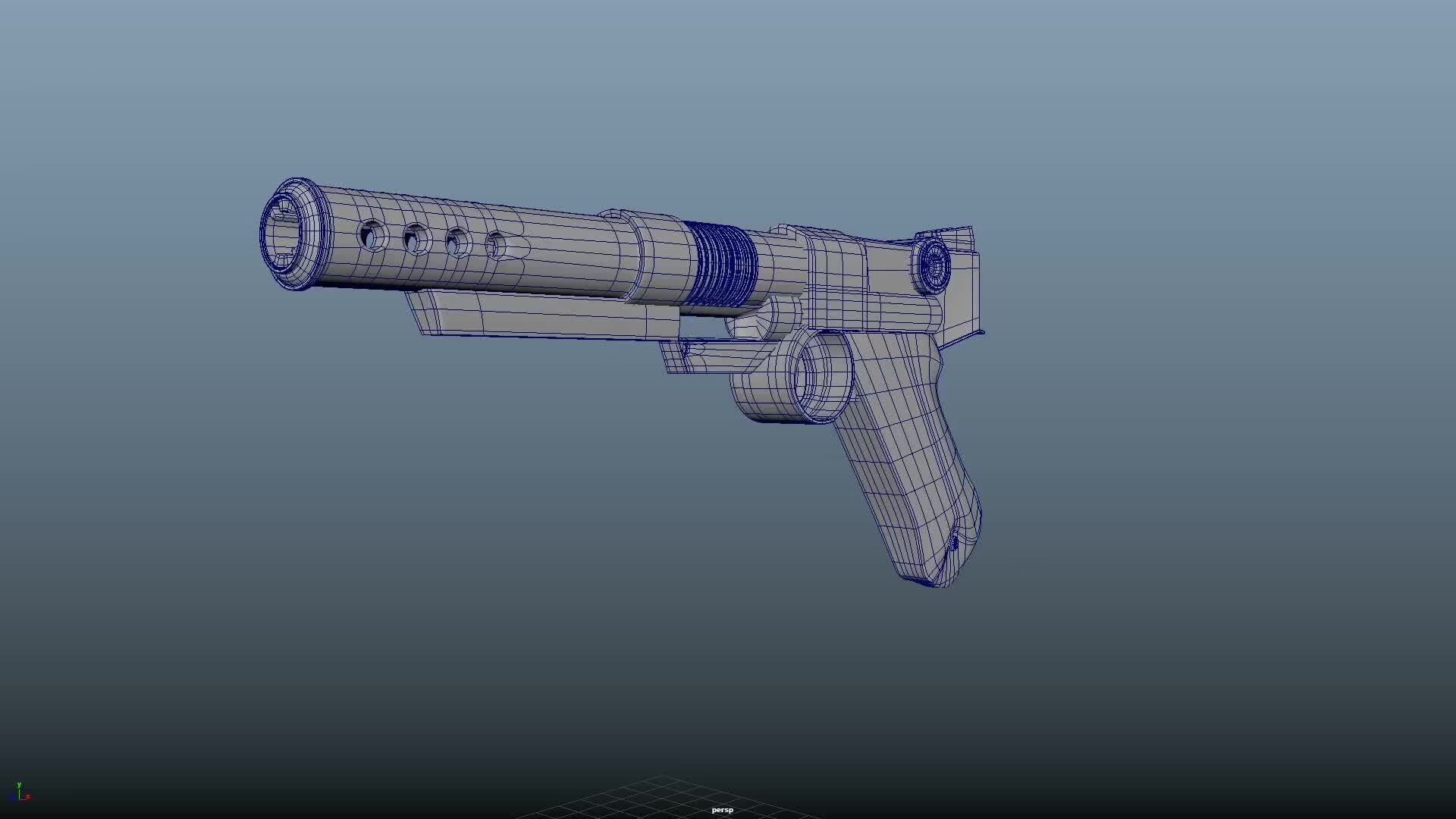 ArtStation - Inspired Luger P08 weapon