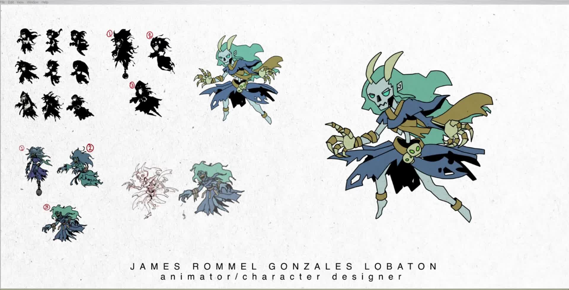 ArtStation - Banshee character (client's character)