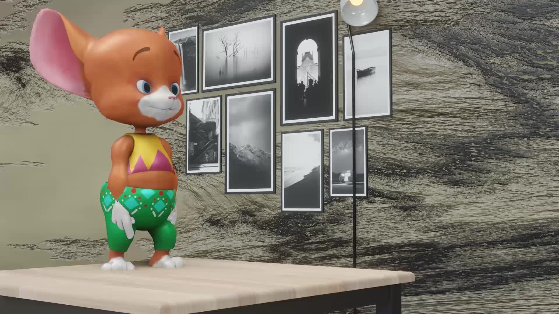 ArtStation - mouse jumping