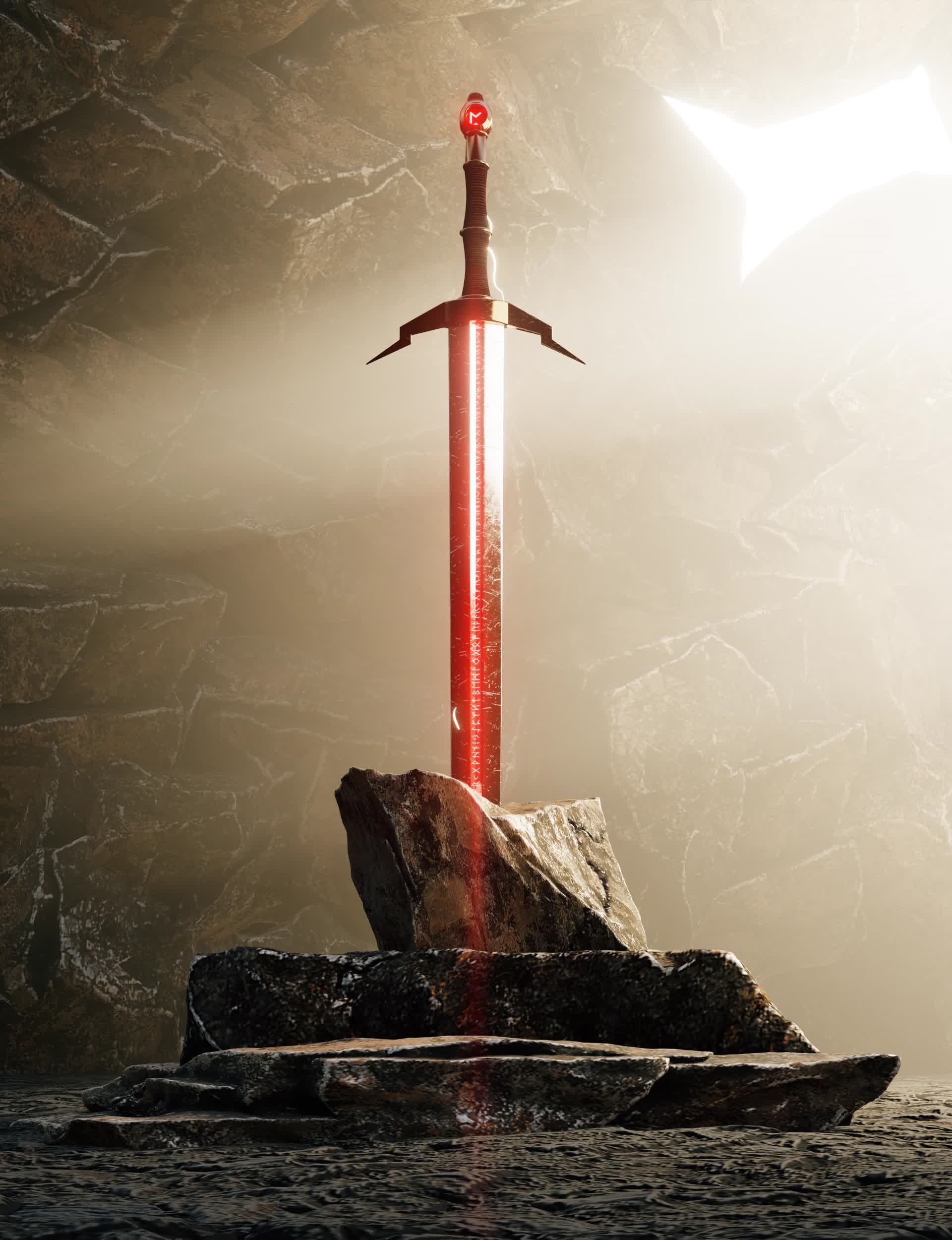 ArtStation - Ancient Emperor's Lost Sword