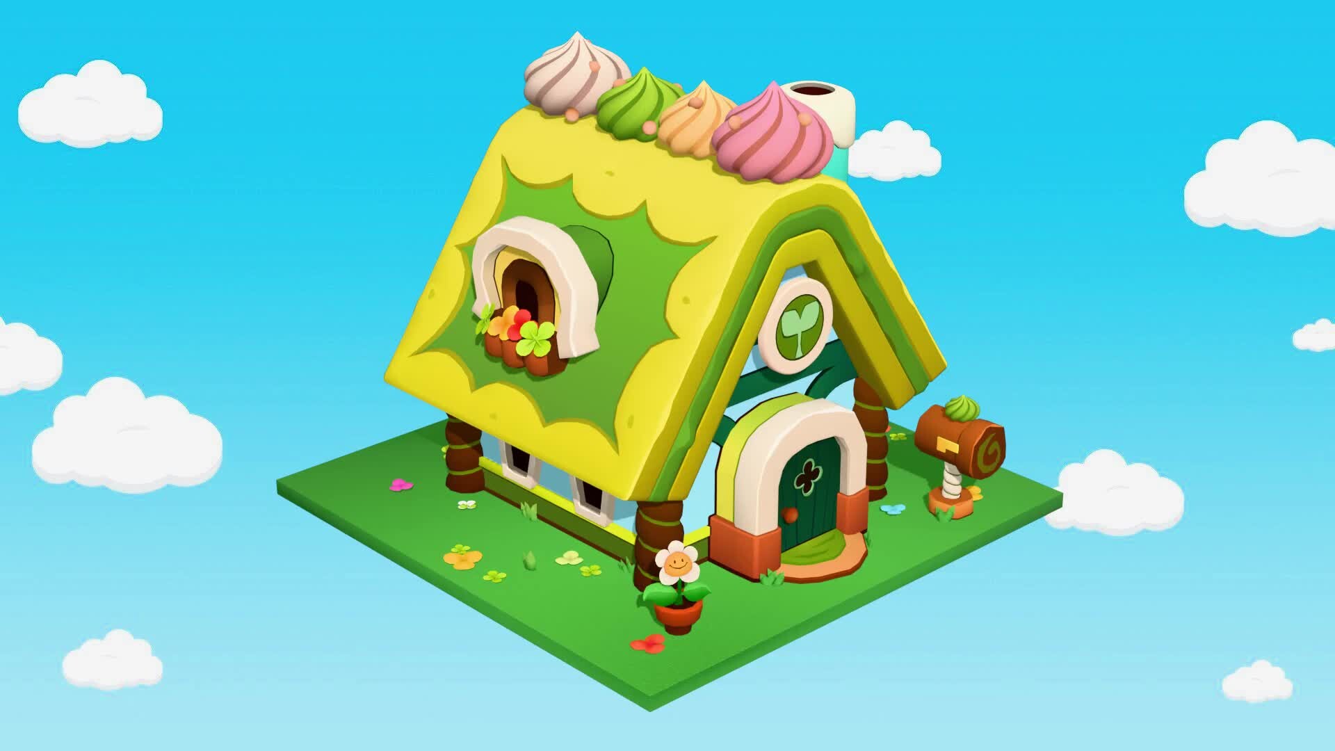 ArtStation - Cookie house