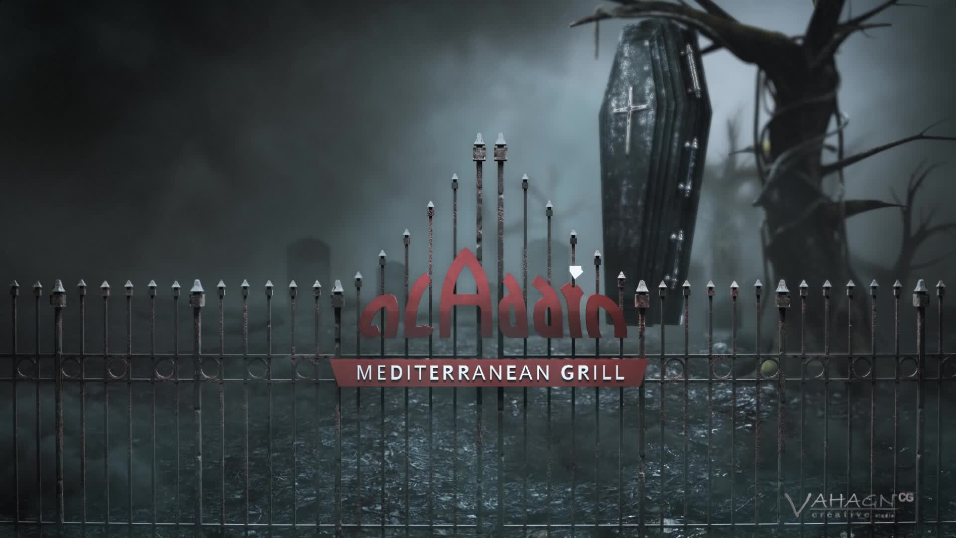 Vahagn CG - Halloween TV commercial for ALADDIN company