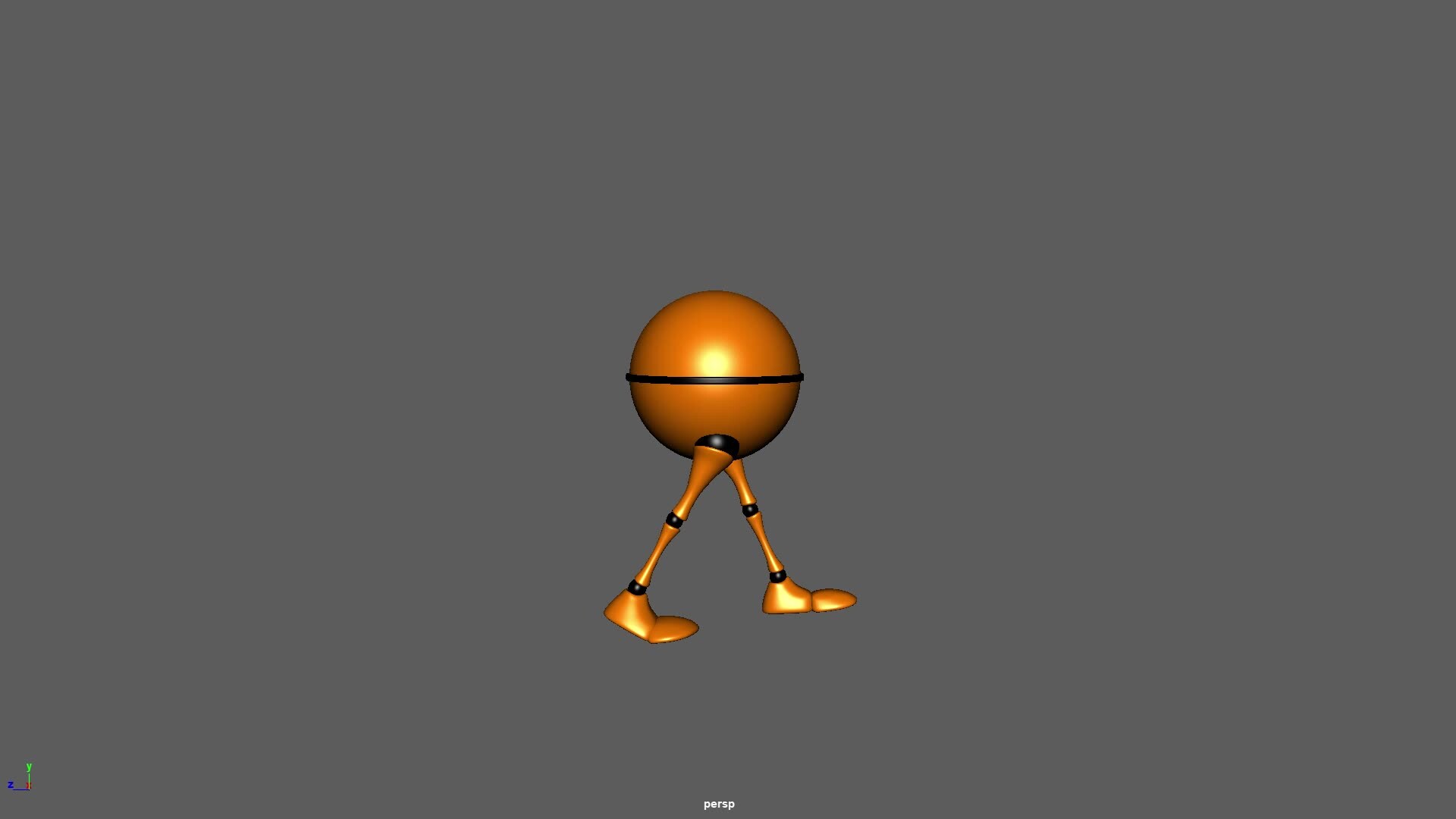 ArtStation - Ball Walk Animation