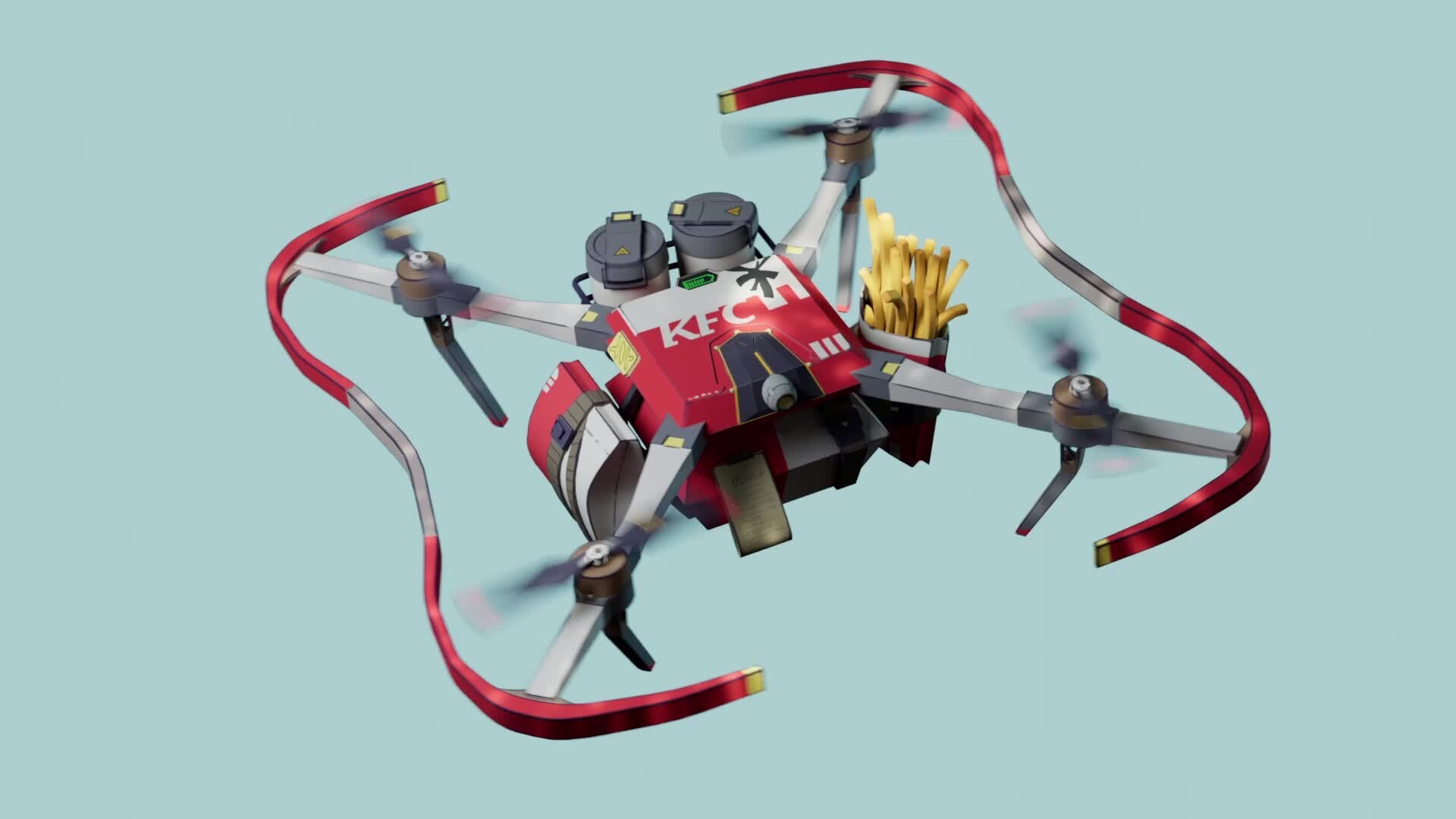ArtStation - KFC Drone