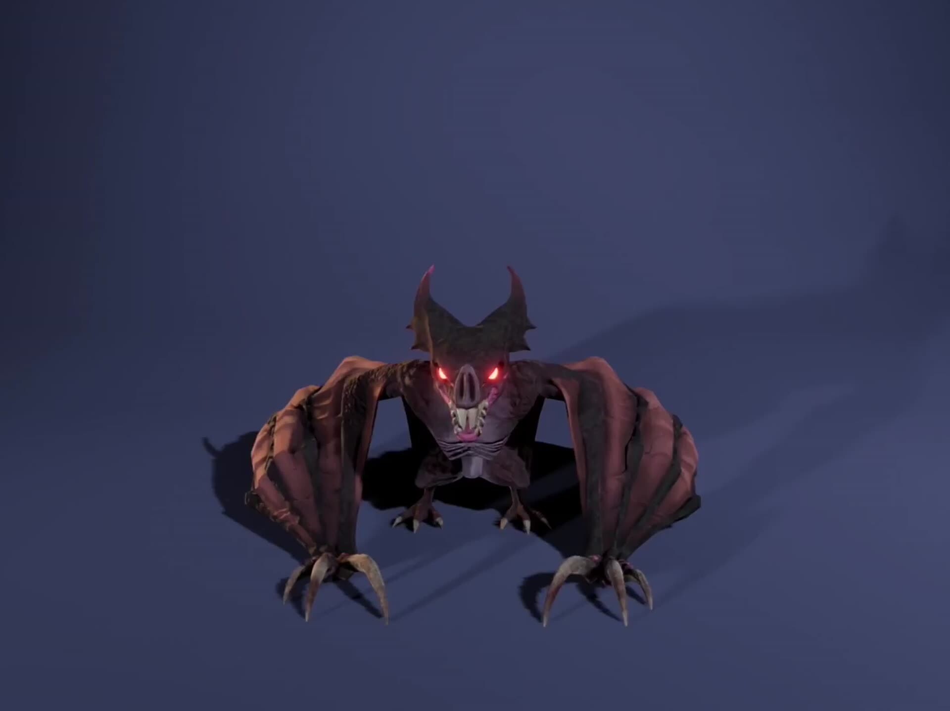 ArtStation - Monster Bat Animations