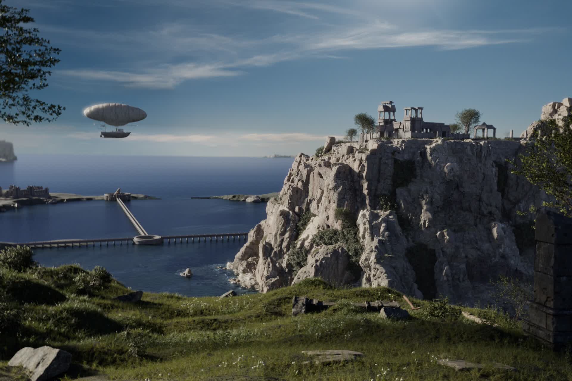 ArtStation - KitBash 3D Challenge 'Luminara'