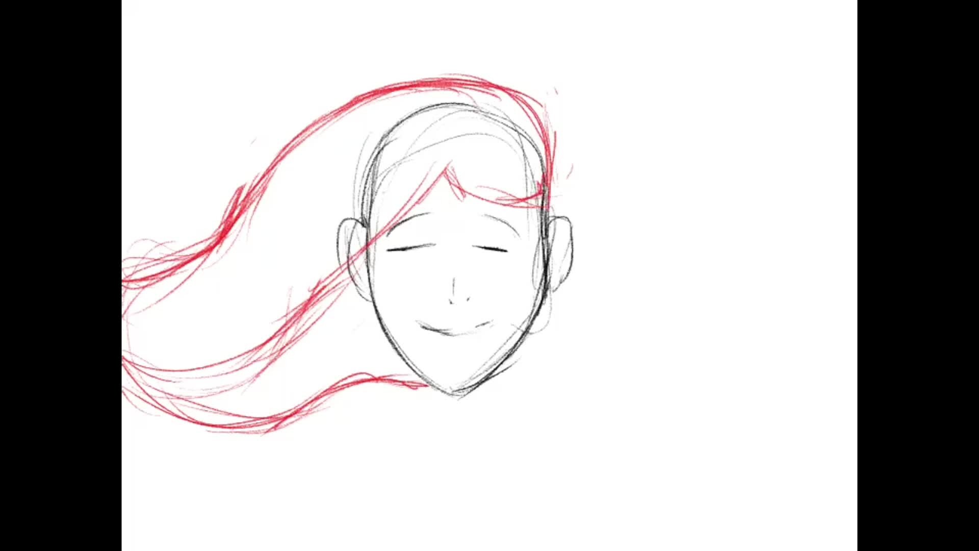 ArtStation - my hair wave progress