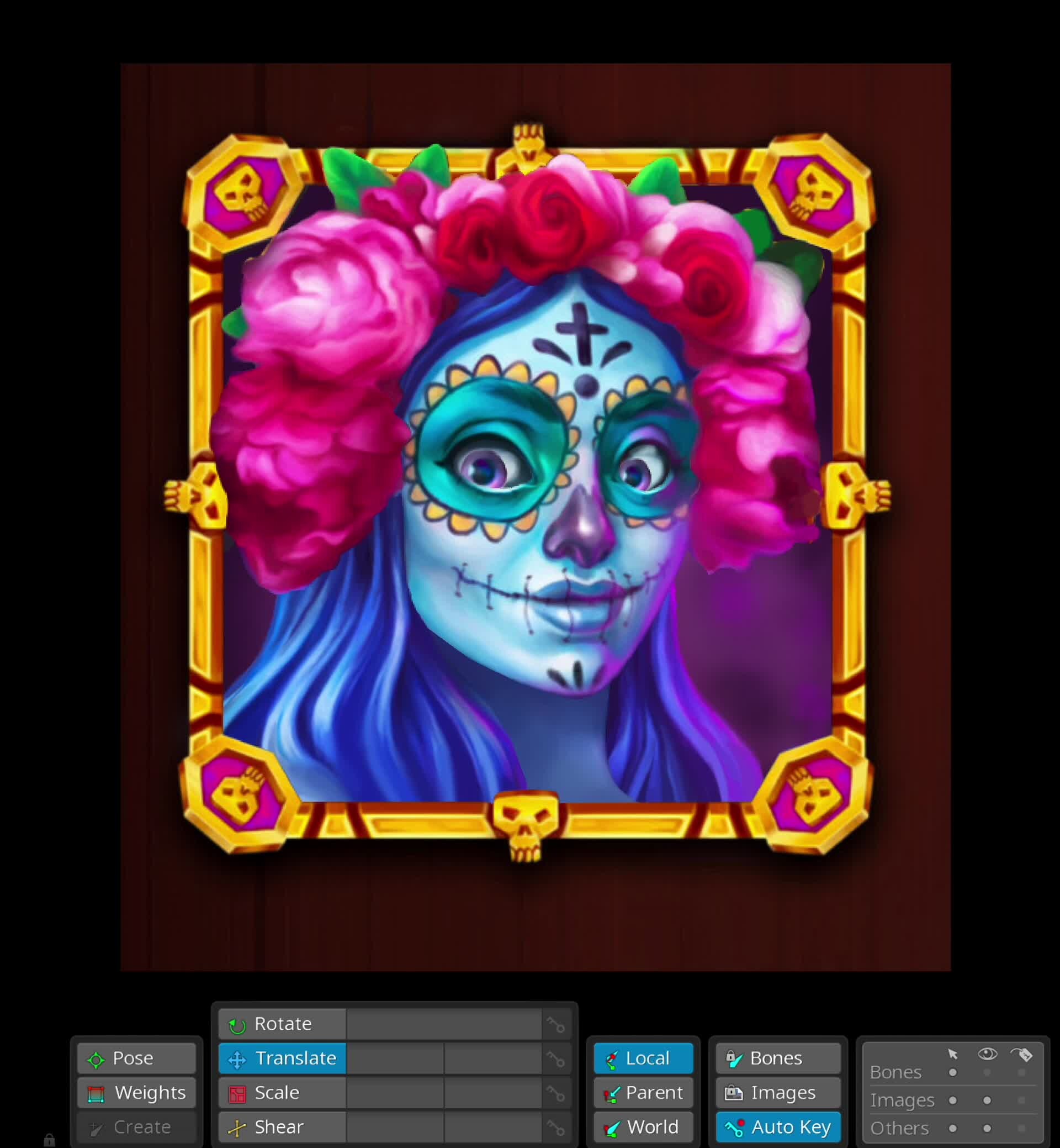 ArtStation - Dia de los Muertos animation