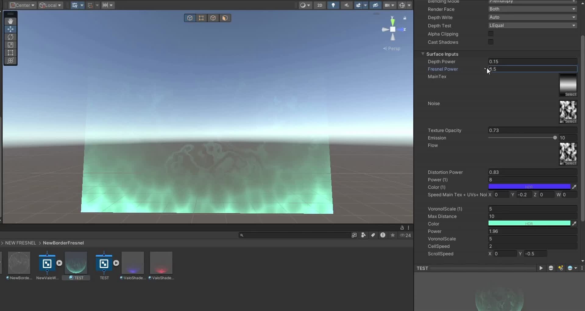 ArtStation - Valorant Sage's Inspired Transparent Wall Unity Shader