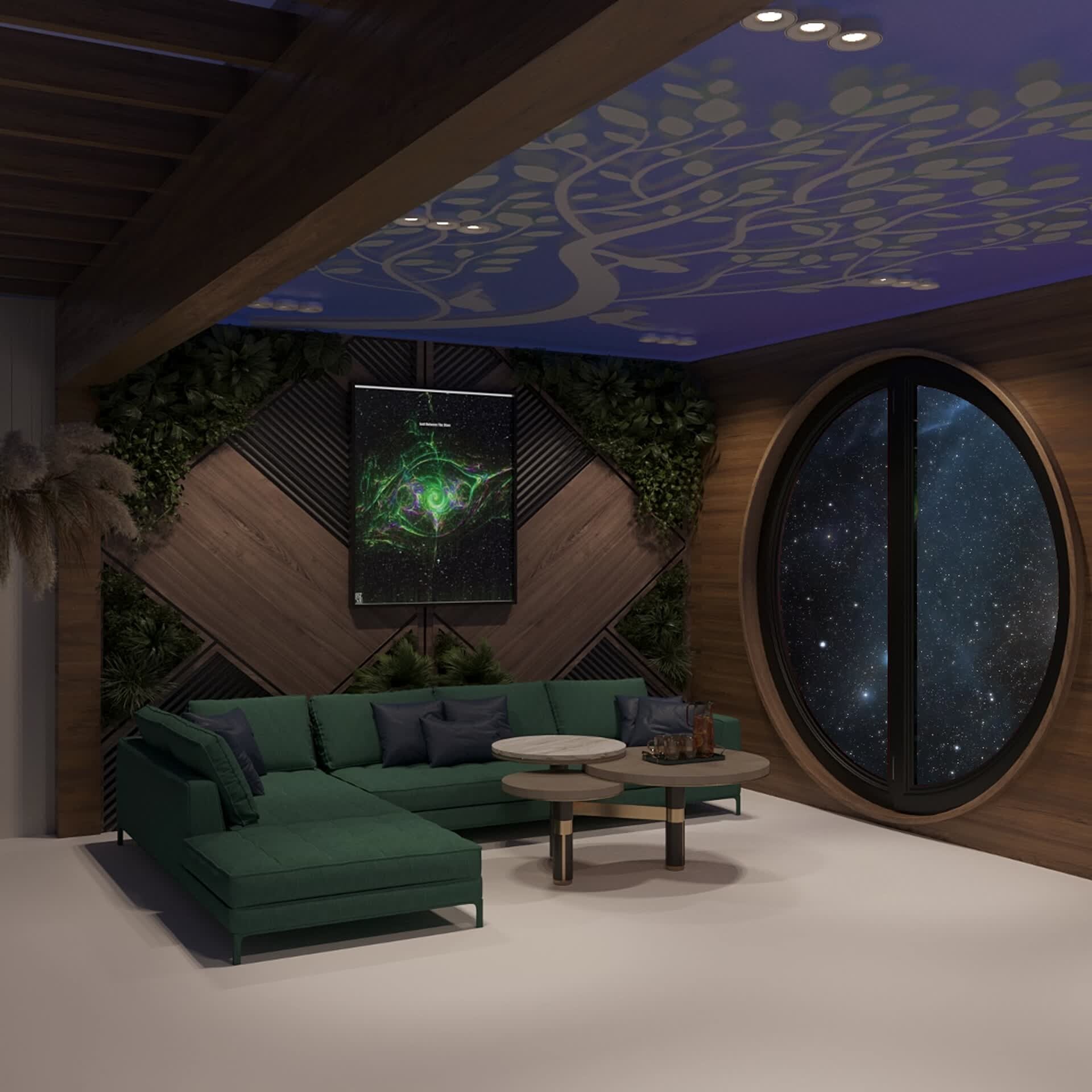 ArtStation - Cosmic room, flight😅