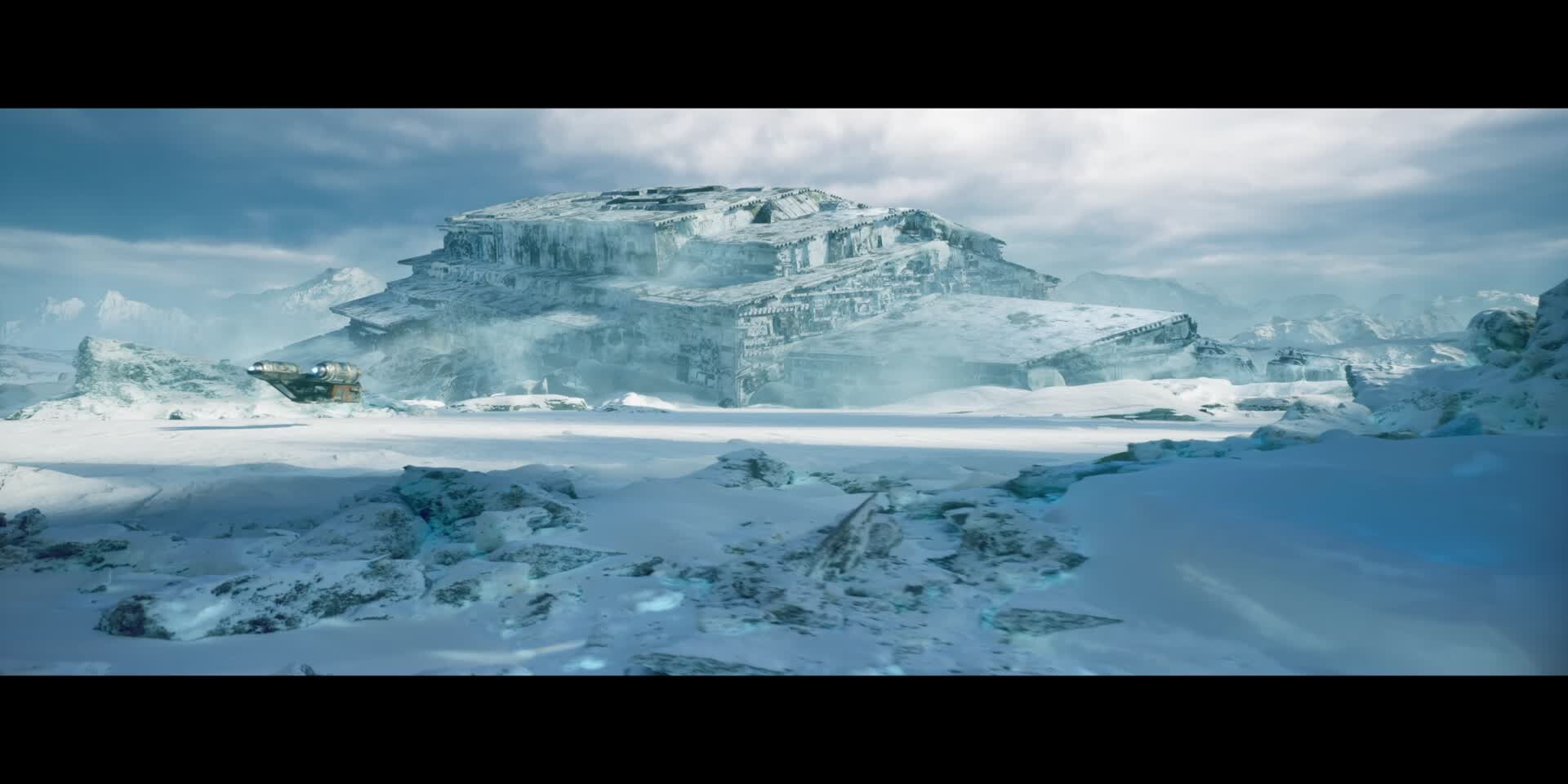 ArtStation - Frozen Ship