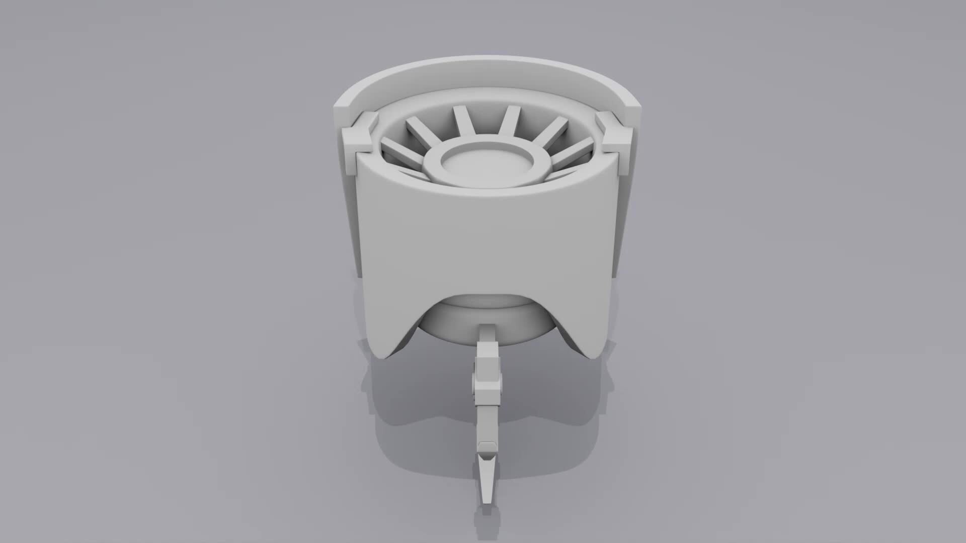 ArtStation - Factorio Construction Bot Model