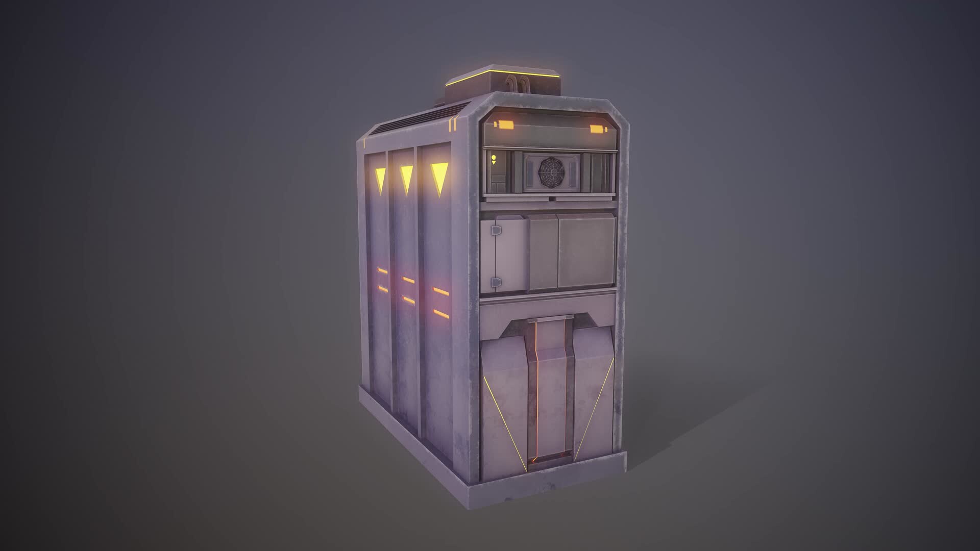 ArtStation - Valorant Ice Box Prop