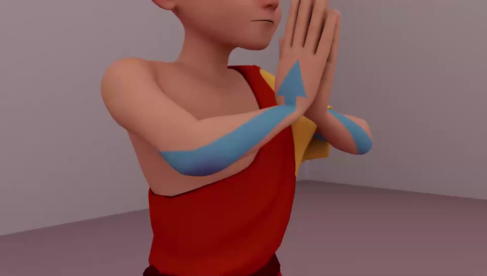 ArtStation - Aang Body Mechanics