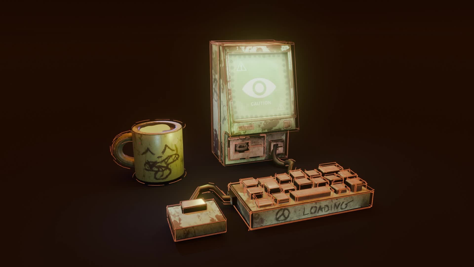 ArtStation - Scary Computer