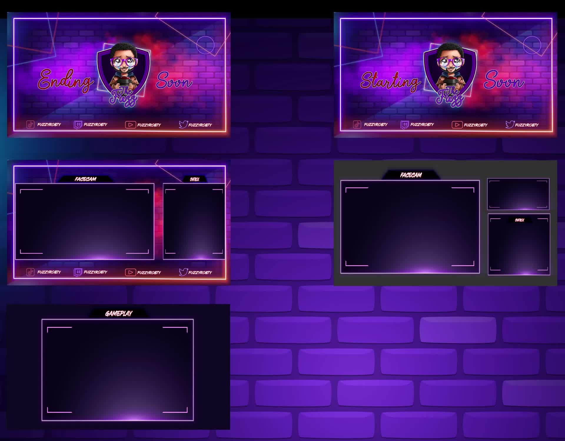 ArtStation - Twitch Animated Package