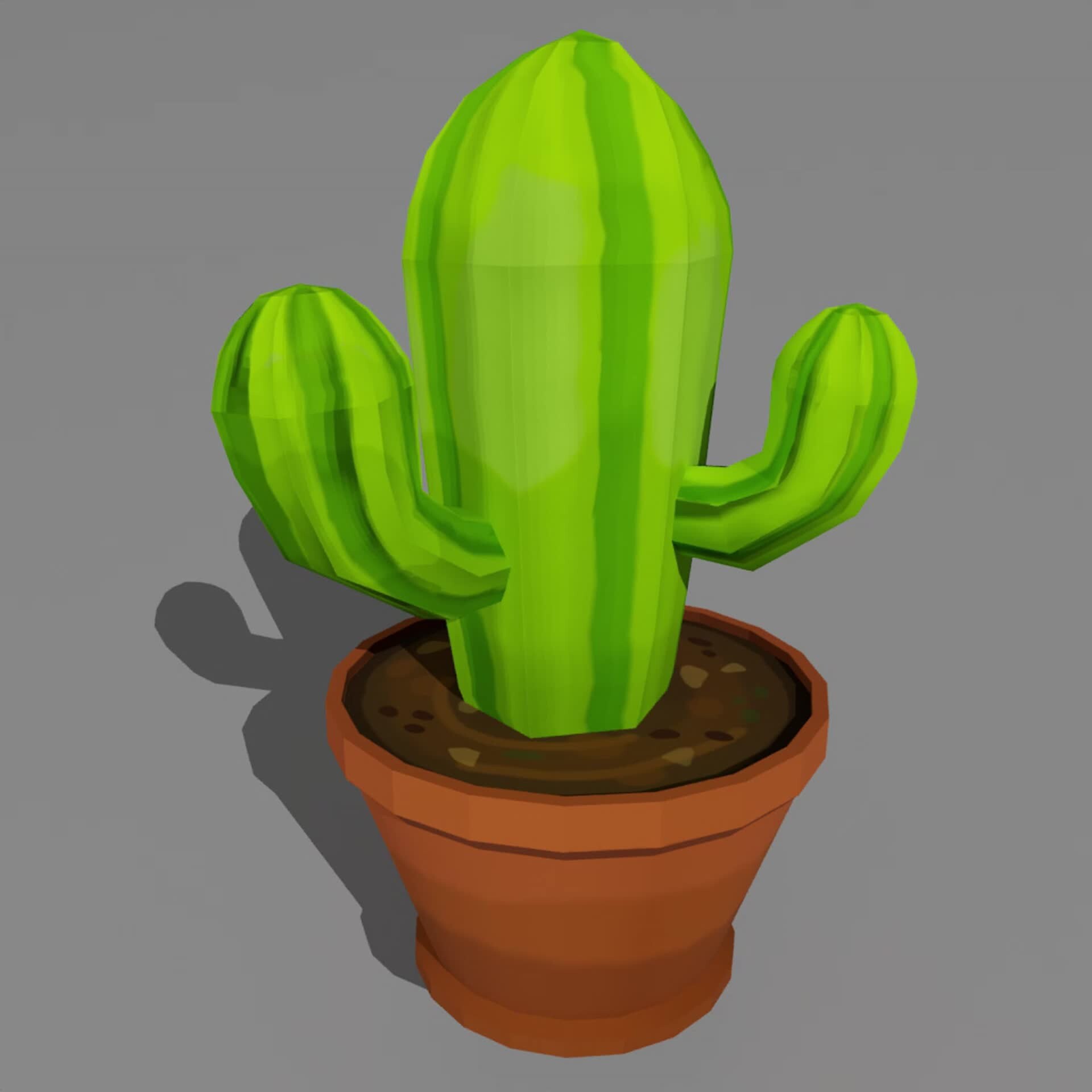 ArtStation - Game Ready Prop Cactus