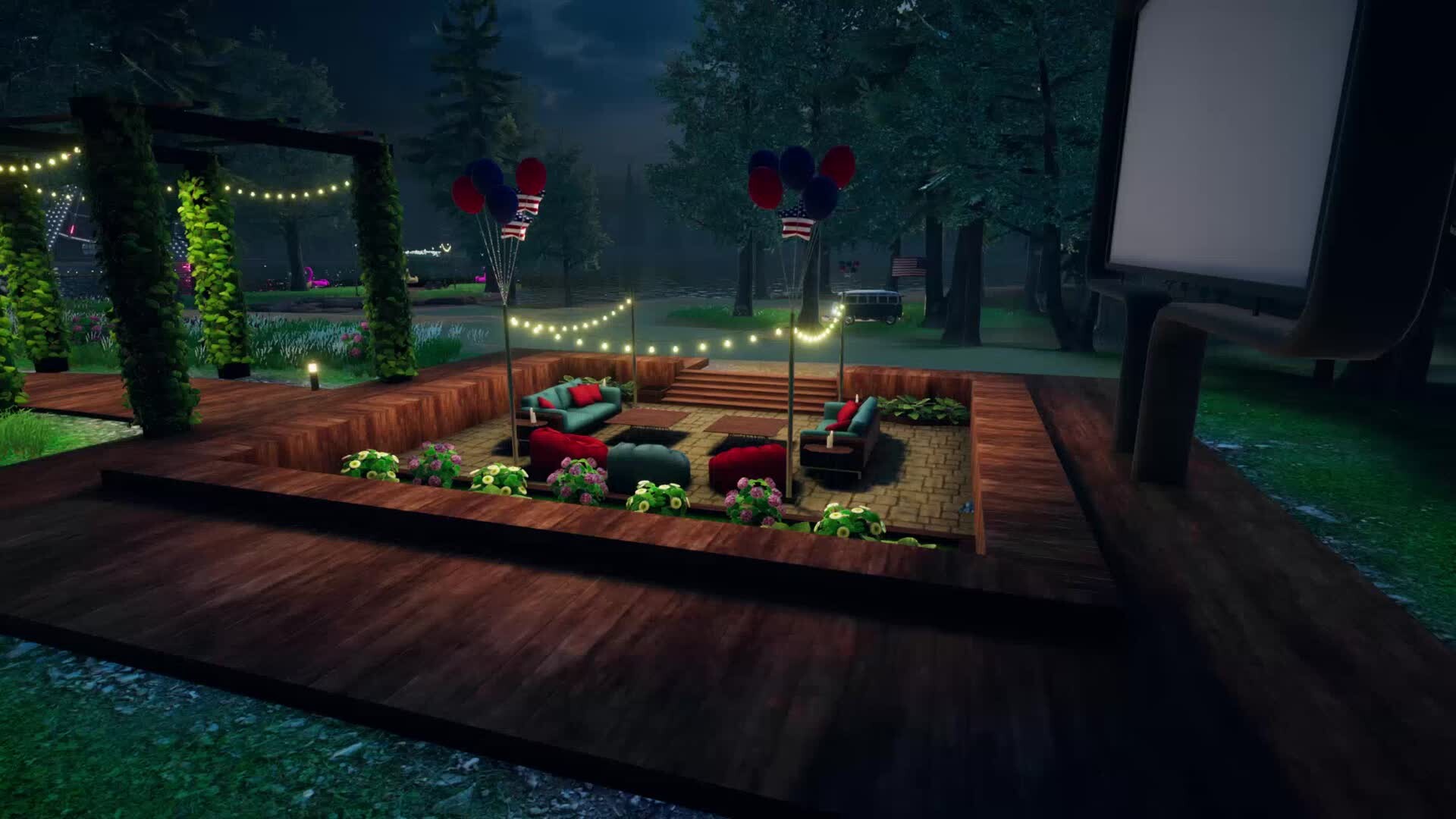 ArtStation - Sitting Area VR 3D Game Environment