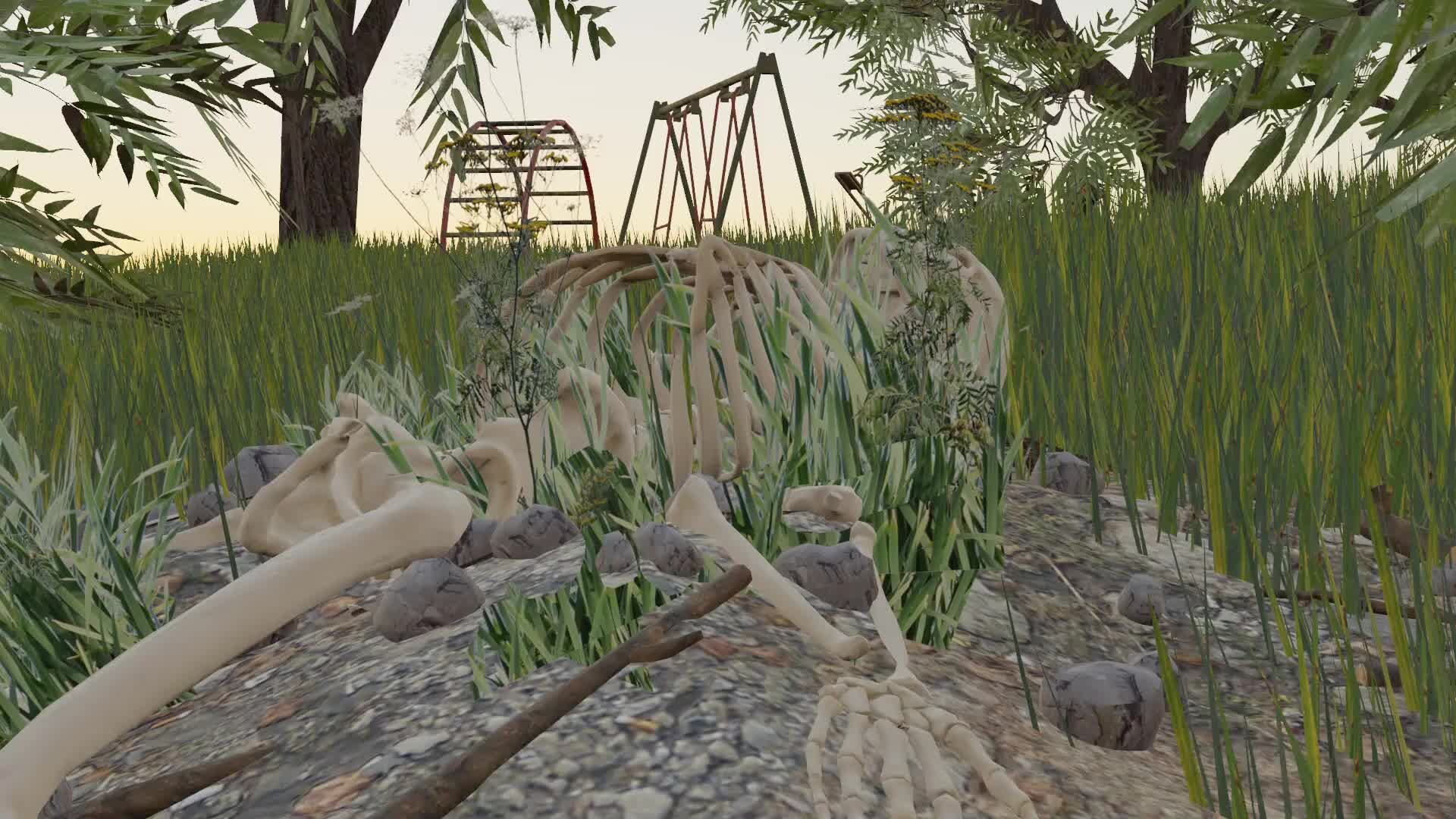 ArtStation - Skeleton scene