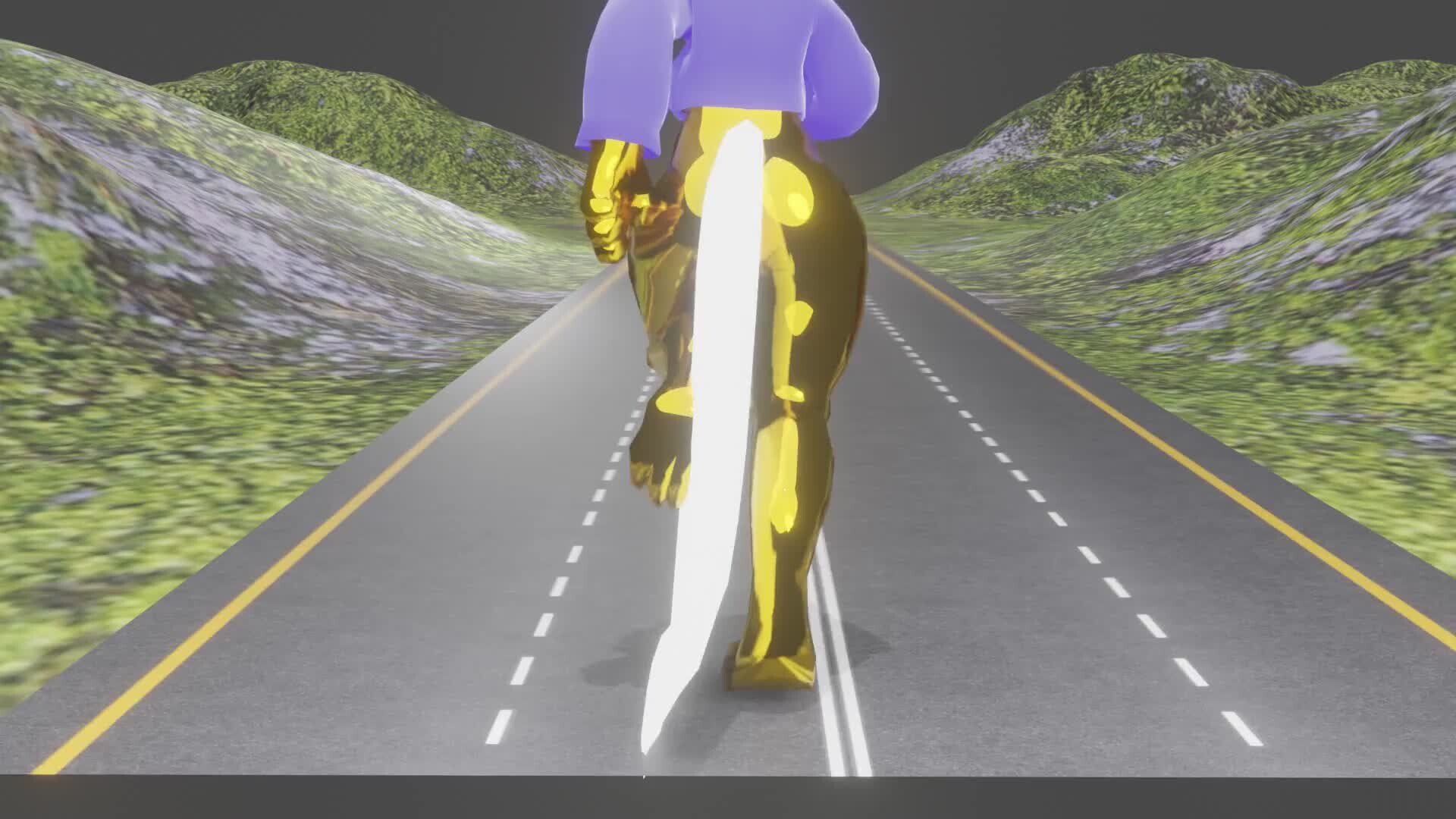 ArtStation - gold catty run