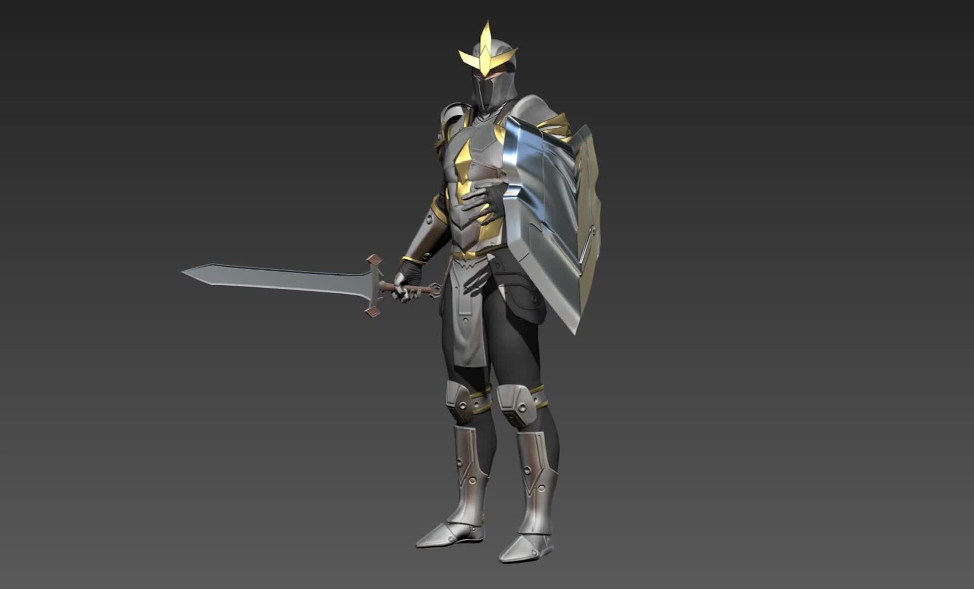 Akhilesh Vijayvergiya - Fantasy Knight- Character Sculpt