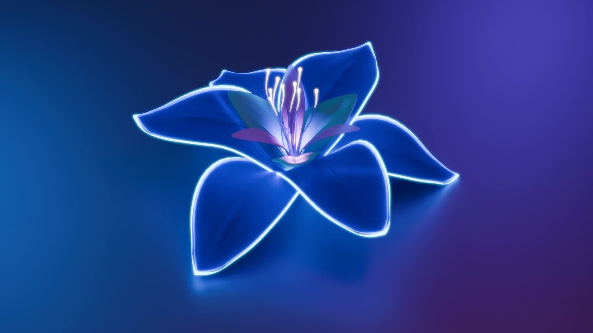 ArtStation - Glowing Flower