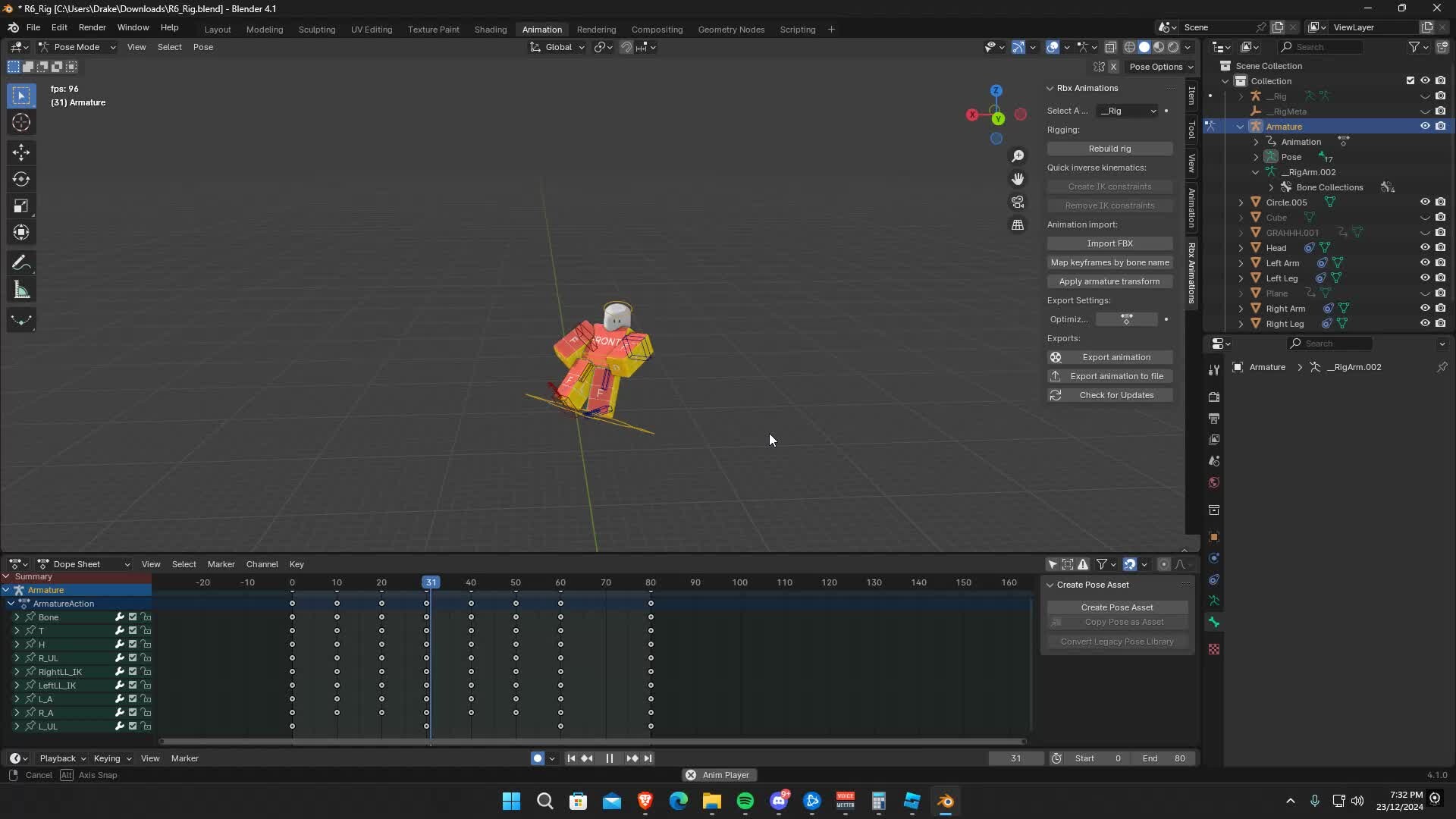 ArtStation - Flying animation